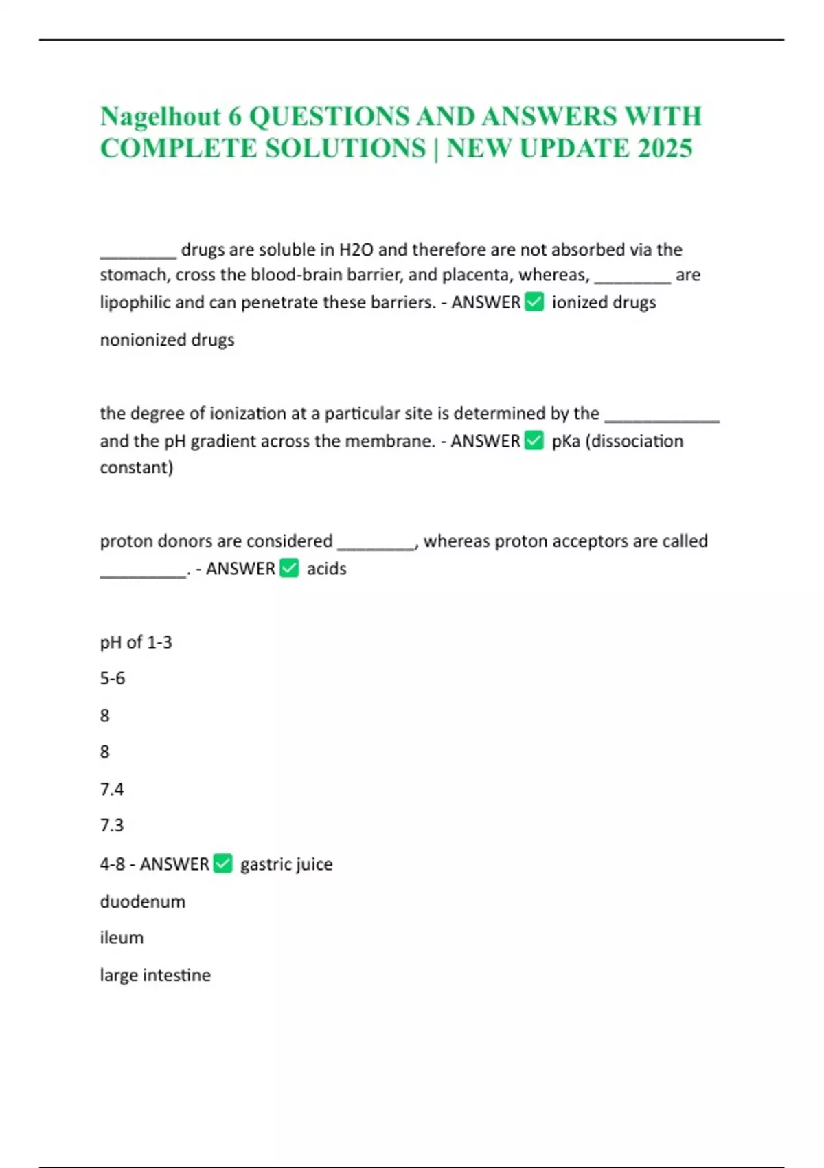 Nagelhout 6 QUESTIONS AND ANSWERS WITH COMPLETE SOLUTIONS | NEW UPDATE ...