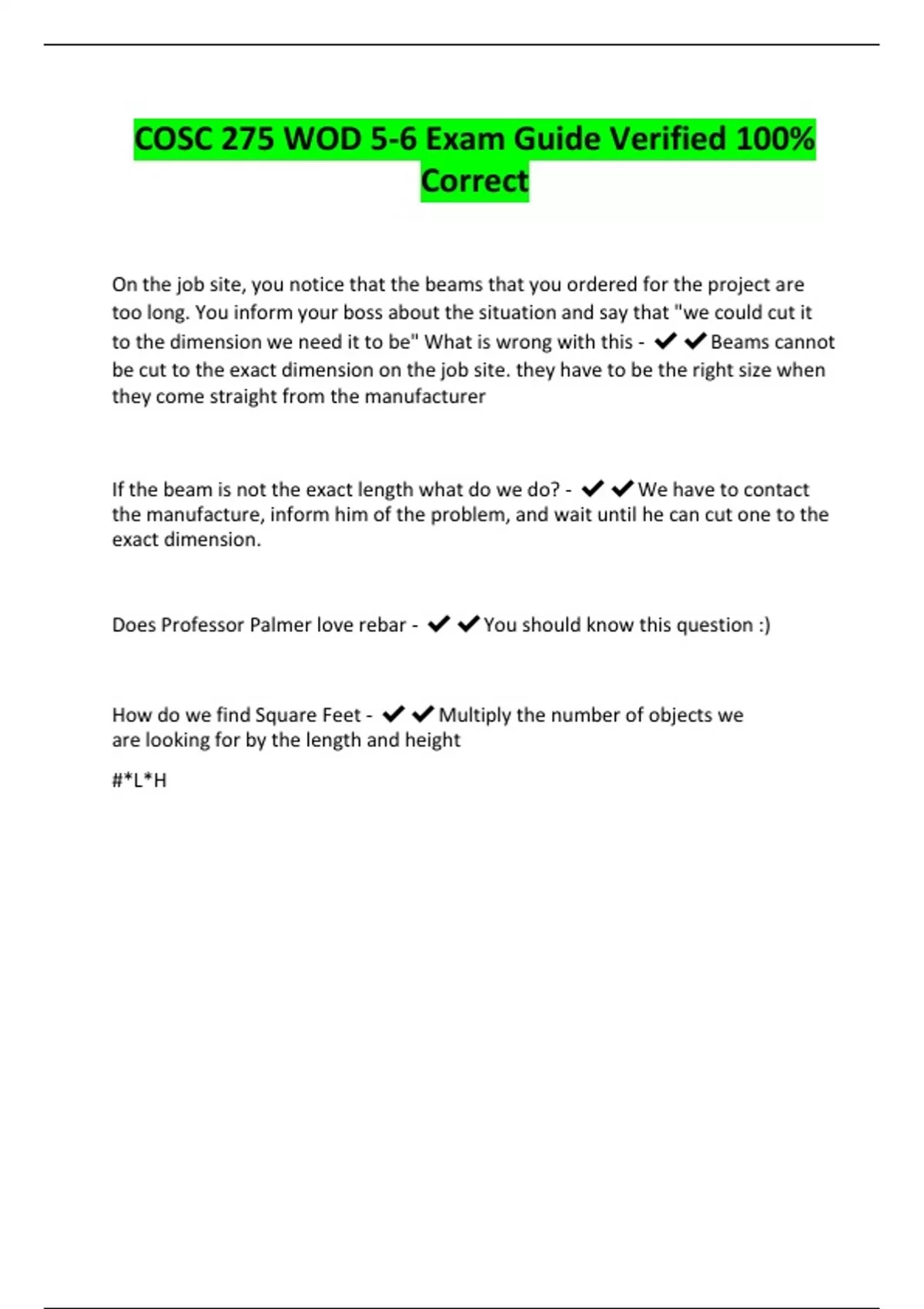 COSC 275 EXAMS BUNDLE |Questions Solved 100% Correct| Verified Solutions-Newest 2025 - Stuvia US