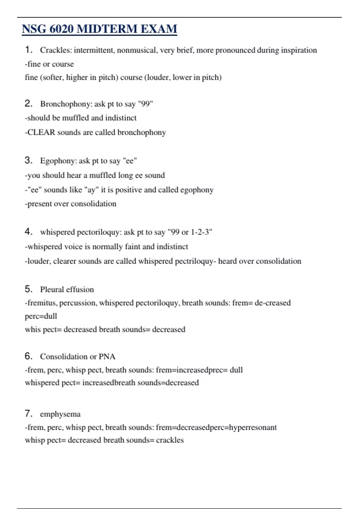 NSG6020 / NSG 6020 MIDTERM EXAM 2024/2025 | QUESTIONS WITH 100% ...