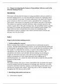 BTEC IT - Unit 5, learning aim A / Assignment 1 (DISTINCTION) - Unit 5 ...