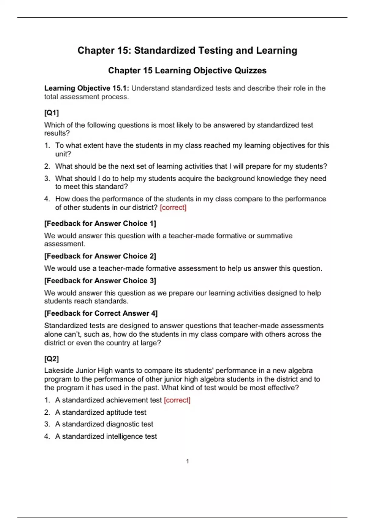 Test Bank for Using Educational Psychology in Teaching, 12th Edition by ...