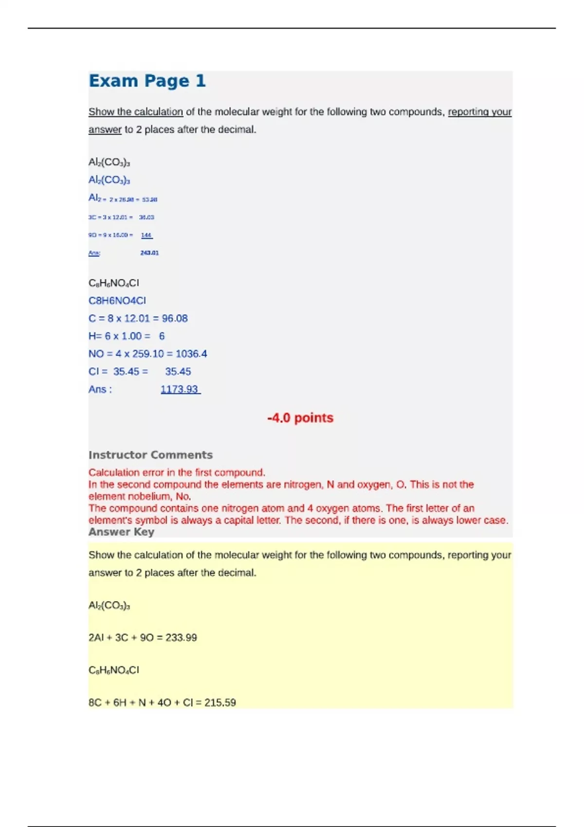 Chem 108 module 2 exam Questions with Explanations of Answers Latest ...