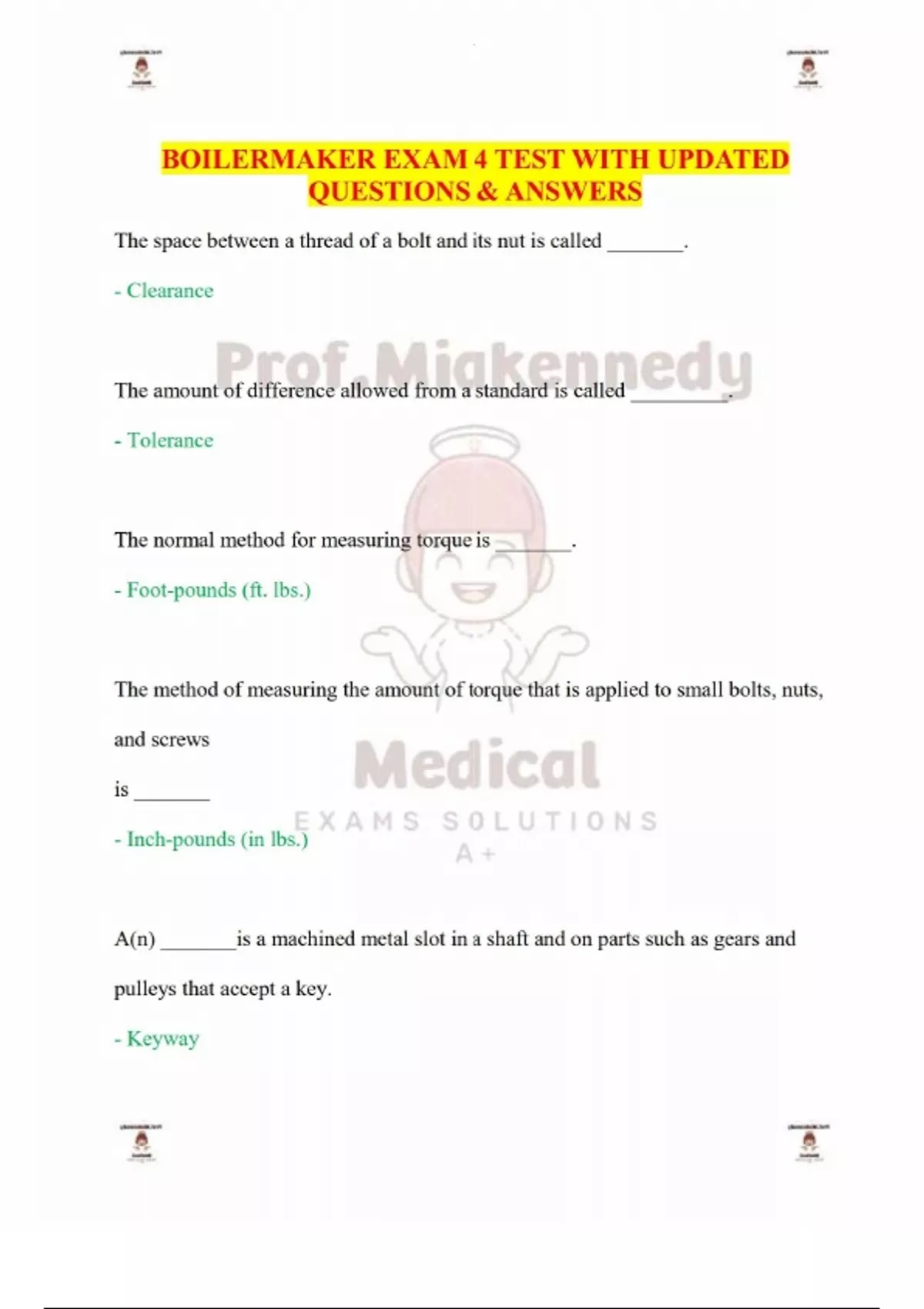 BOILERMAKER EXAM 4 TEST WITH UPDATED QUESTIONS & ANSWERS - NCCER ...