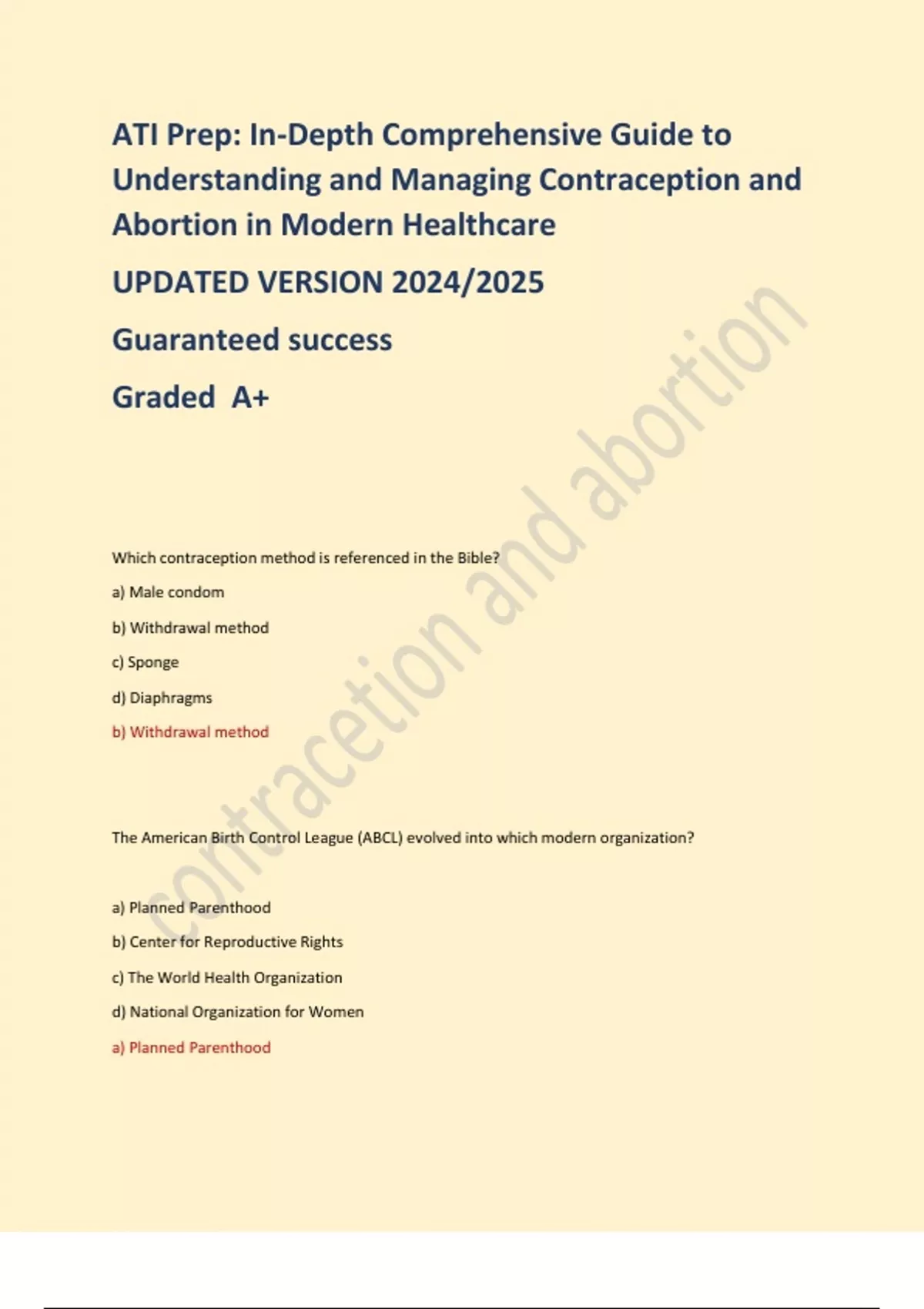 ATI Prep: In-Depth Comprehensive Guide to Understanding and Managing ...