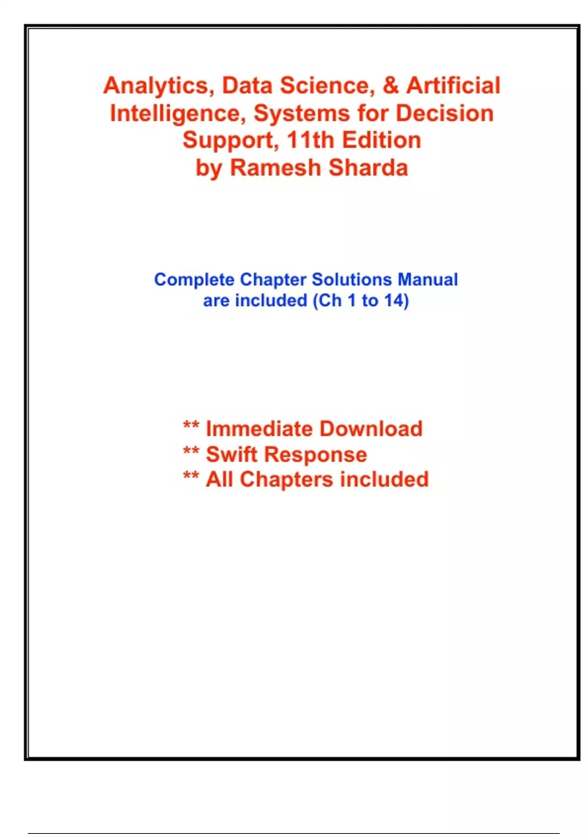 Solutions for Analytics, Data Science, & Artificial Intelligence ...