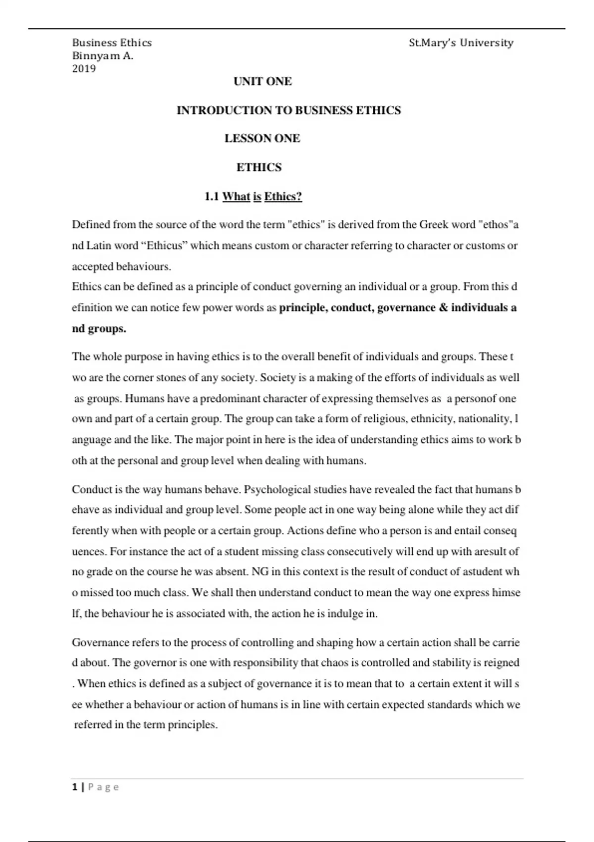 Test Bank for An Introduction to Business Ethics 6th Edition By Joseph ...