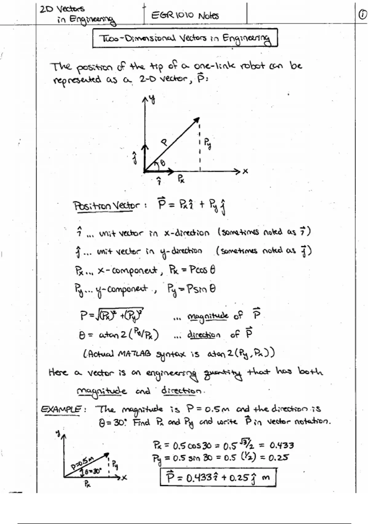 Vectors in Engineering - ERO10 - Stuvia US
