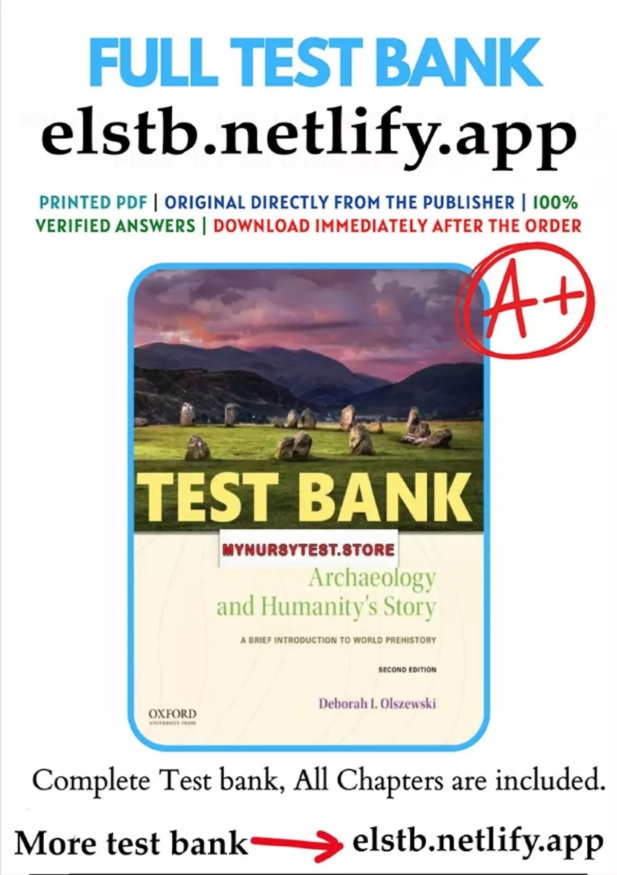 Past in Perspective Introduction to Human Prehistory 8th Edition Feder ...