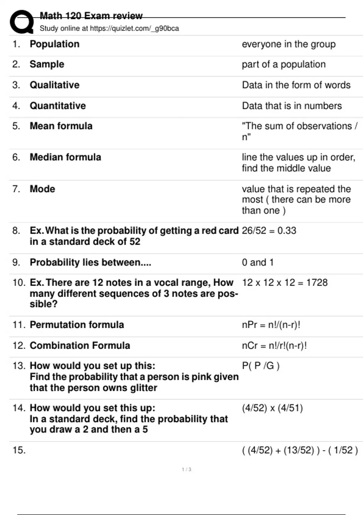Basic statistics and probability Exam Questions and Answers 100% ...