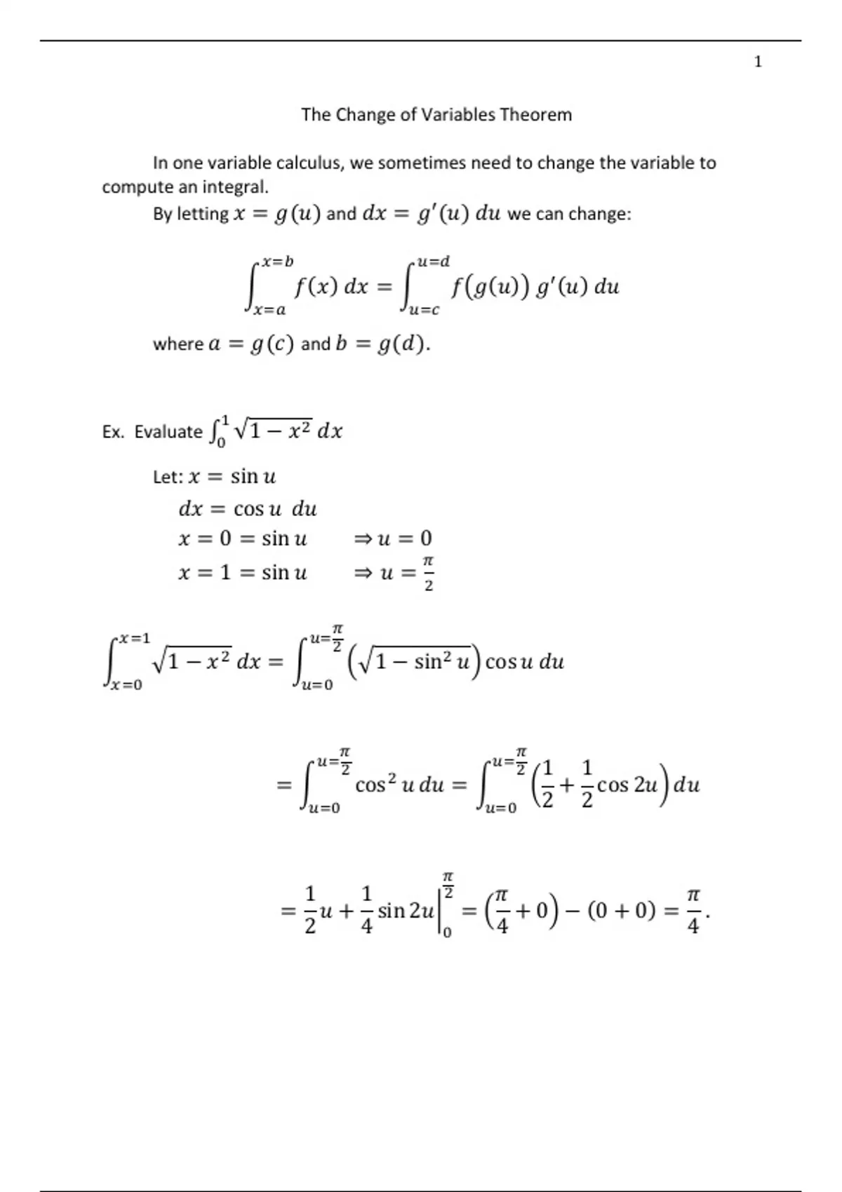 Calculus 3-The Change of Variables -Theorem-2, guaranteed 100% Pass ...