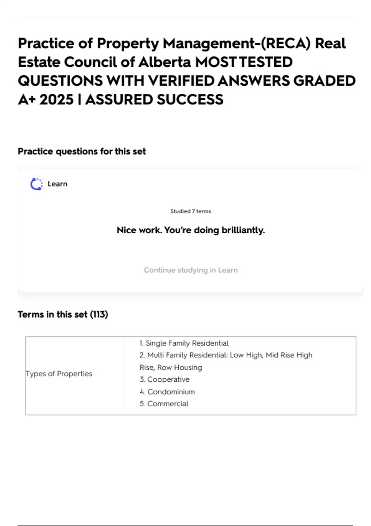 Practice of Property Management-(RECA) Real Estate Council of Alberta ...