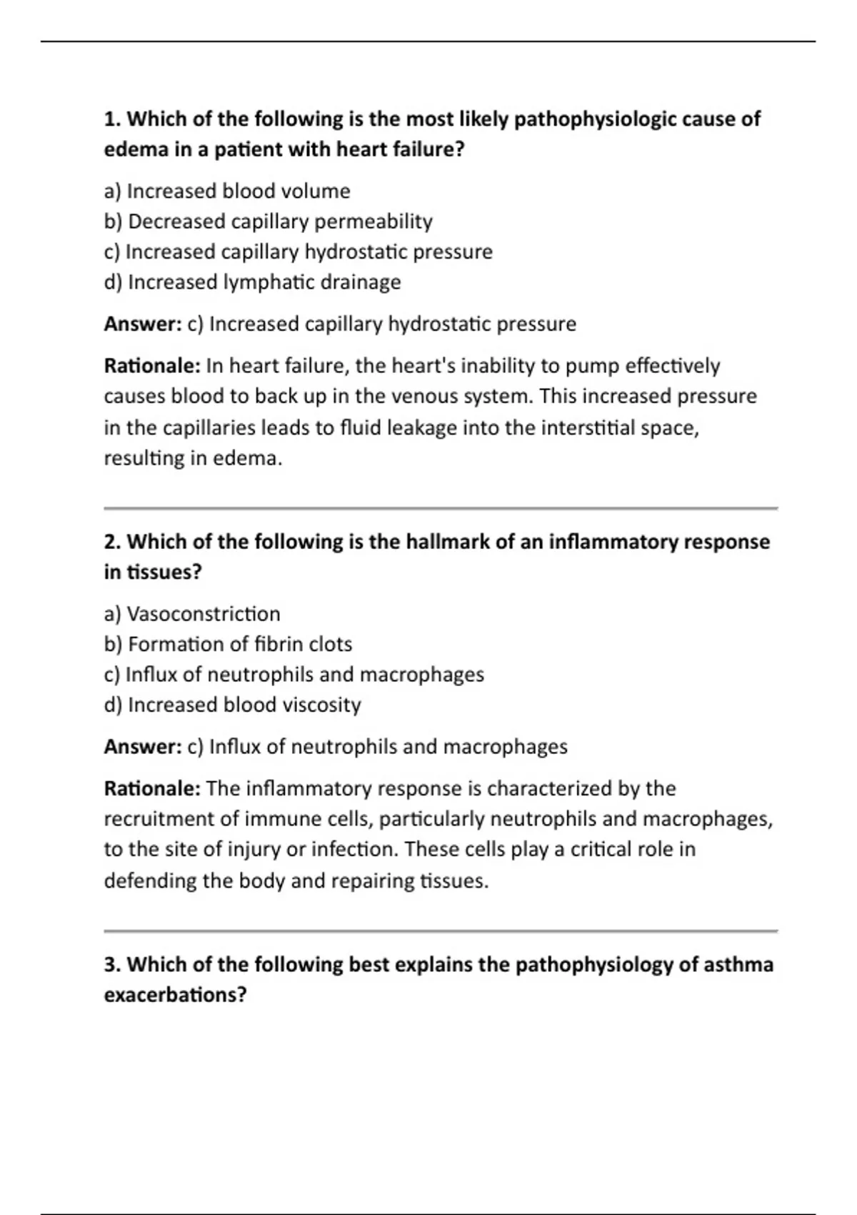 Wilkes NSG 530 Exam 1: Advanced Pathophysiology (2024/2025) with ...