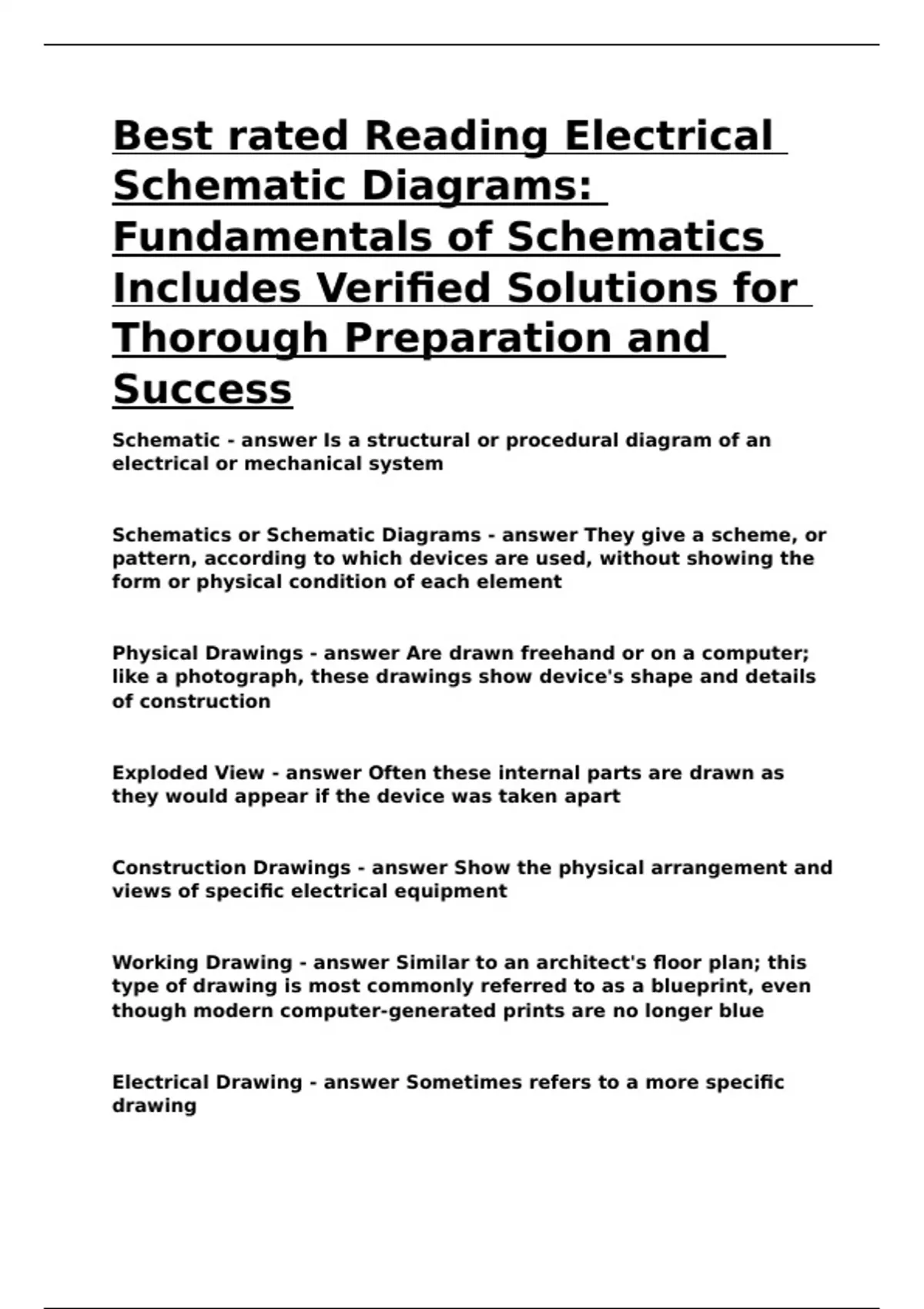 Best rated Reading Electrical Schematic Diagrams Fundamentals of ...