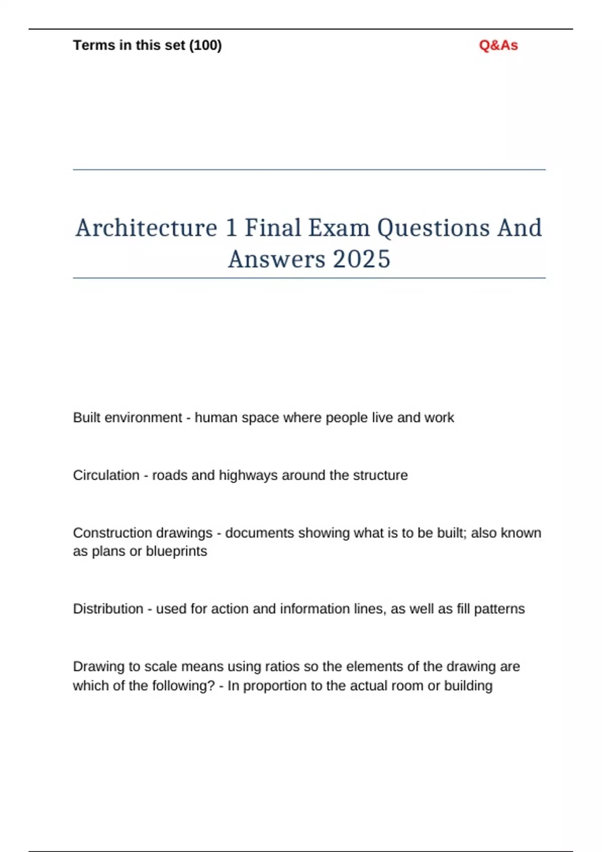 Architectural Questions And Answers – KUGLQU