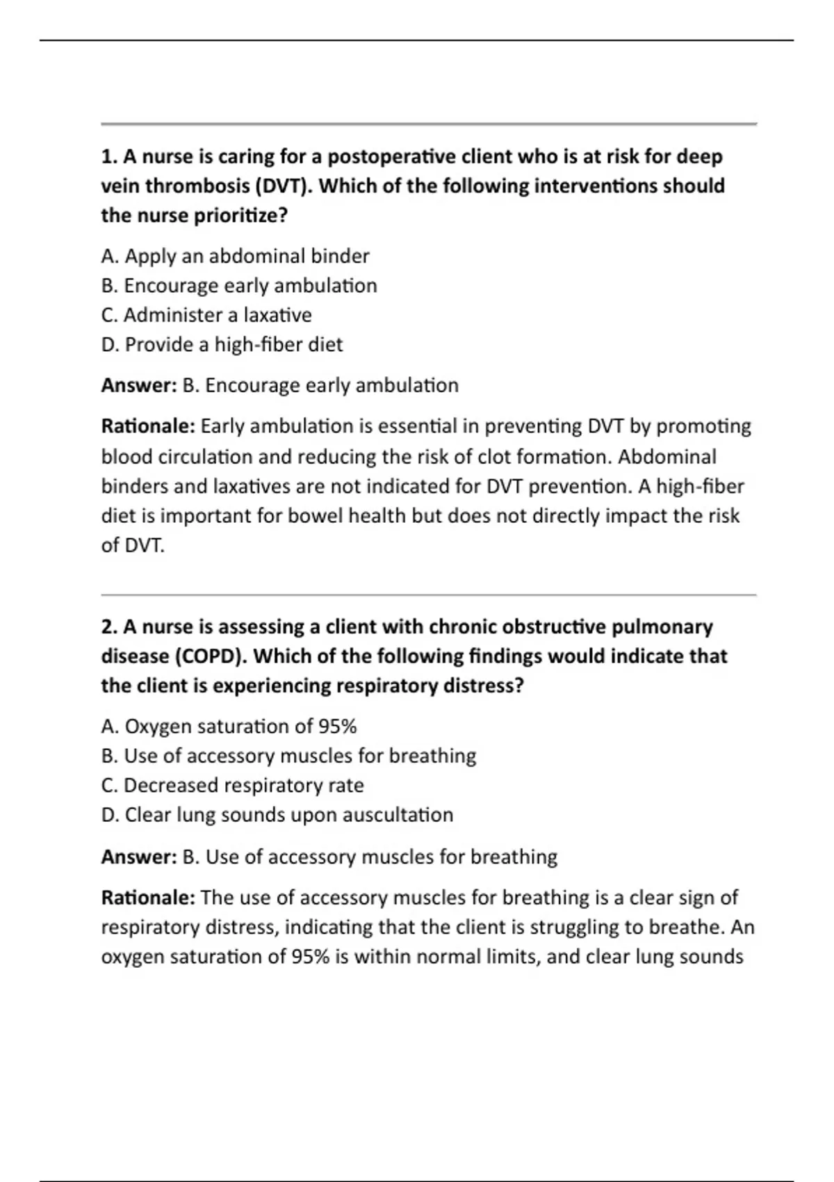 ATI RN Adult Medical-Surgical Nursing Questions | Verified Test Bank ...