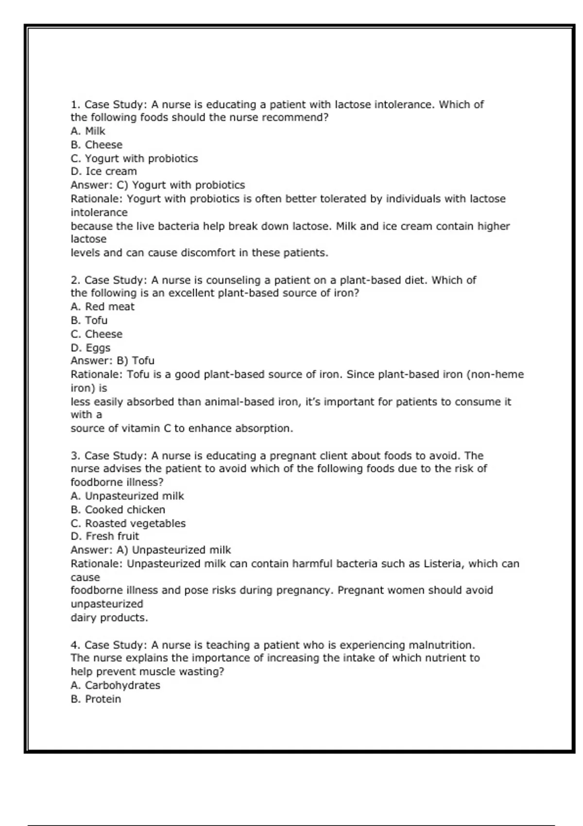 ATI Nutrition Exam Questions & Solutions (2024/25 Edition) - Stuvia ...