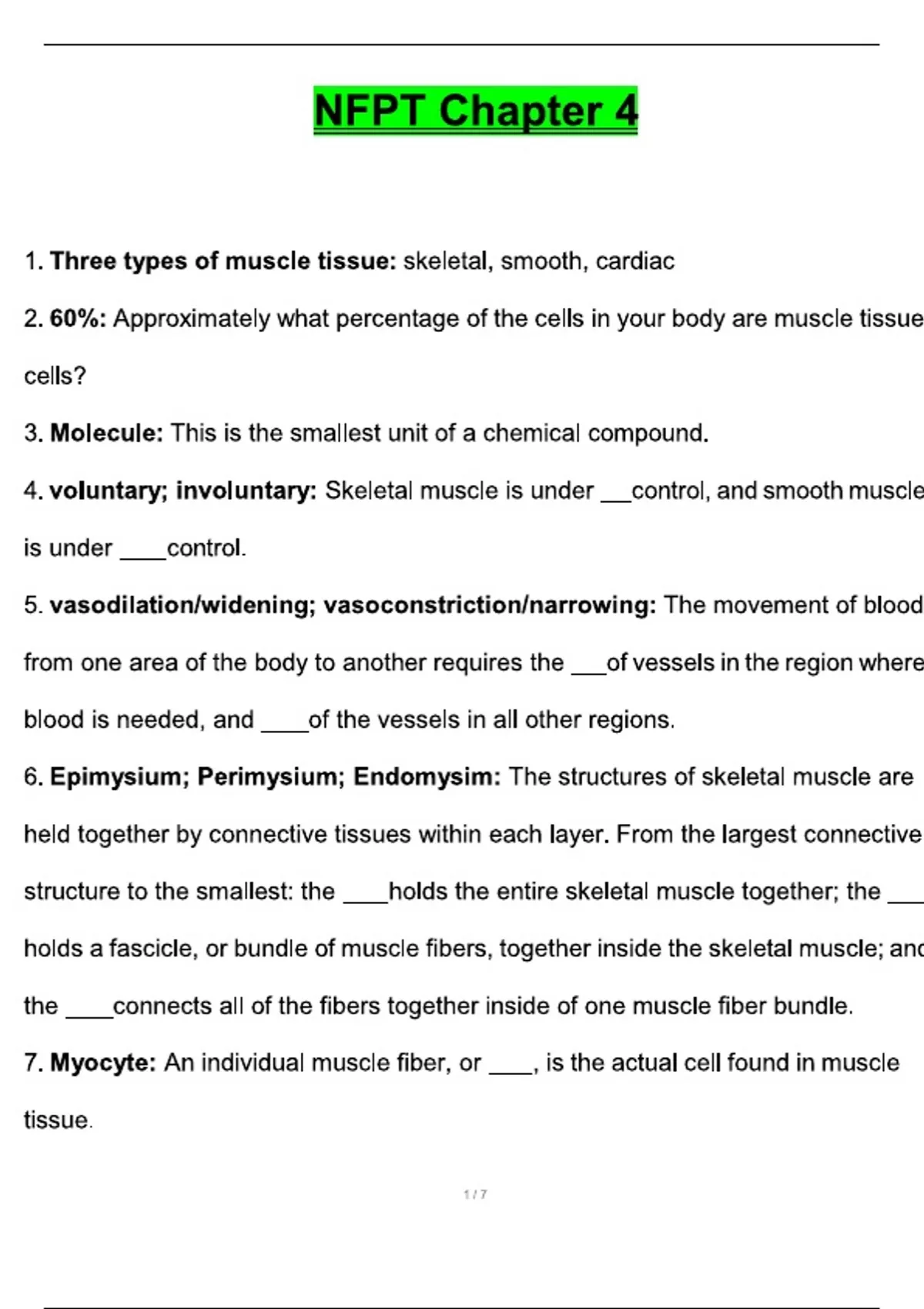 NFPT Chapter 4 Exam 2025 Actual Latest Questions & Verified Answers ...