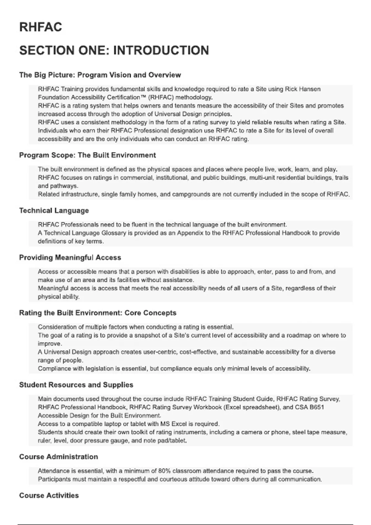 RHFAC 2025 (Latest 2024/ 2025 Update) Questions and Verified Answers ...
