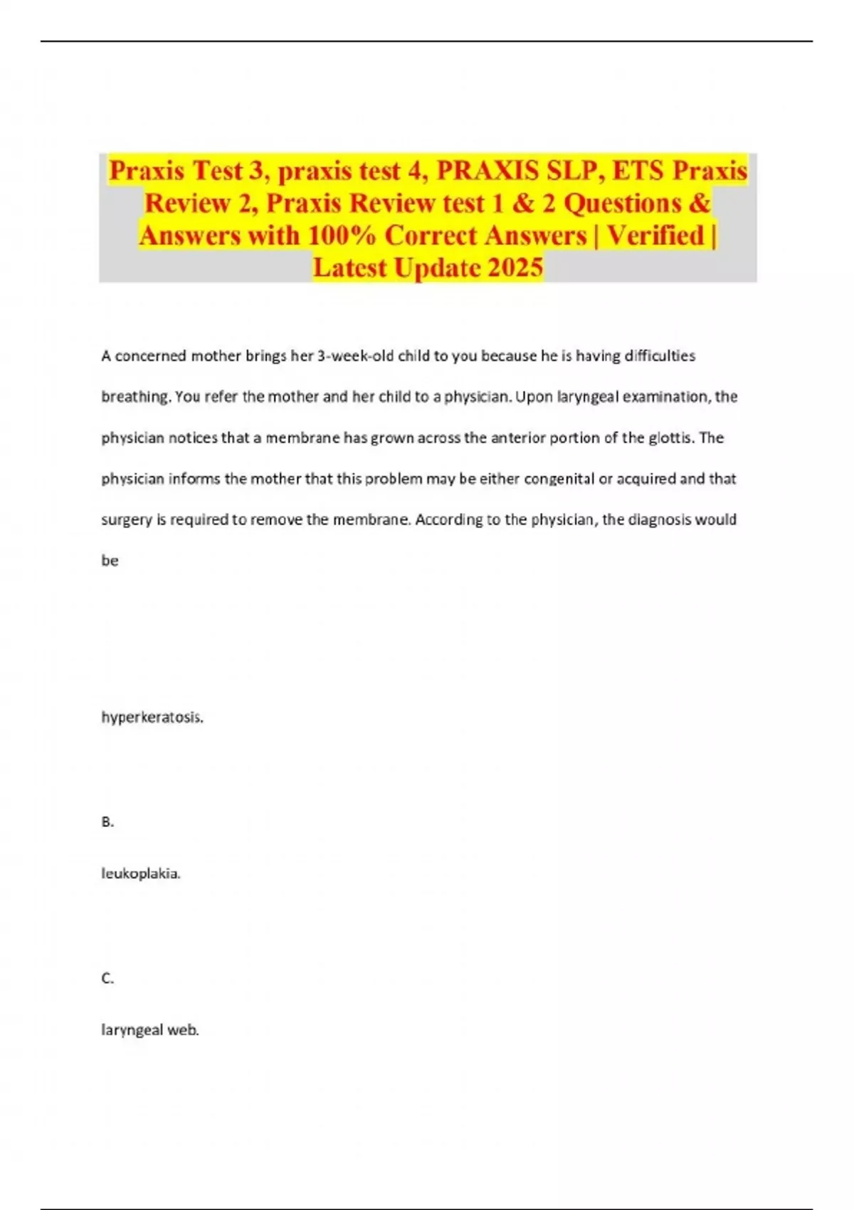 Praxis Test 3, praxis test 4, PRAXIS SLP, ETS Praxis Review 2, Praxis ...