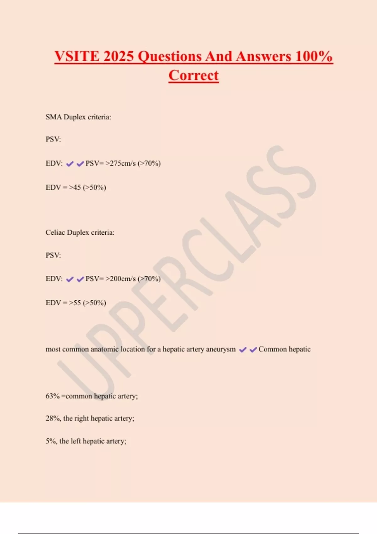 VSITE 2025 Questions And Answers 100% Correct - VSITE - Stuvia US