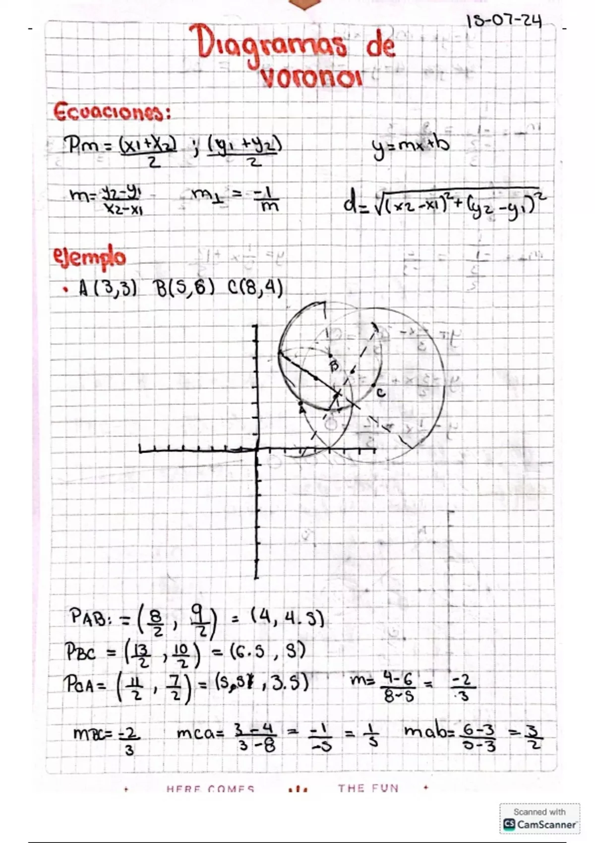 Diagramas de voronoi - Mathematics and science - Stuvia ES