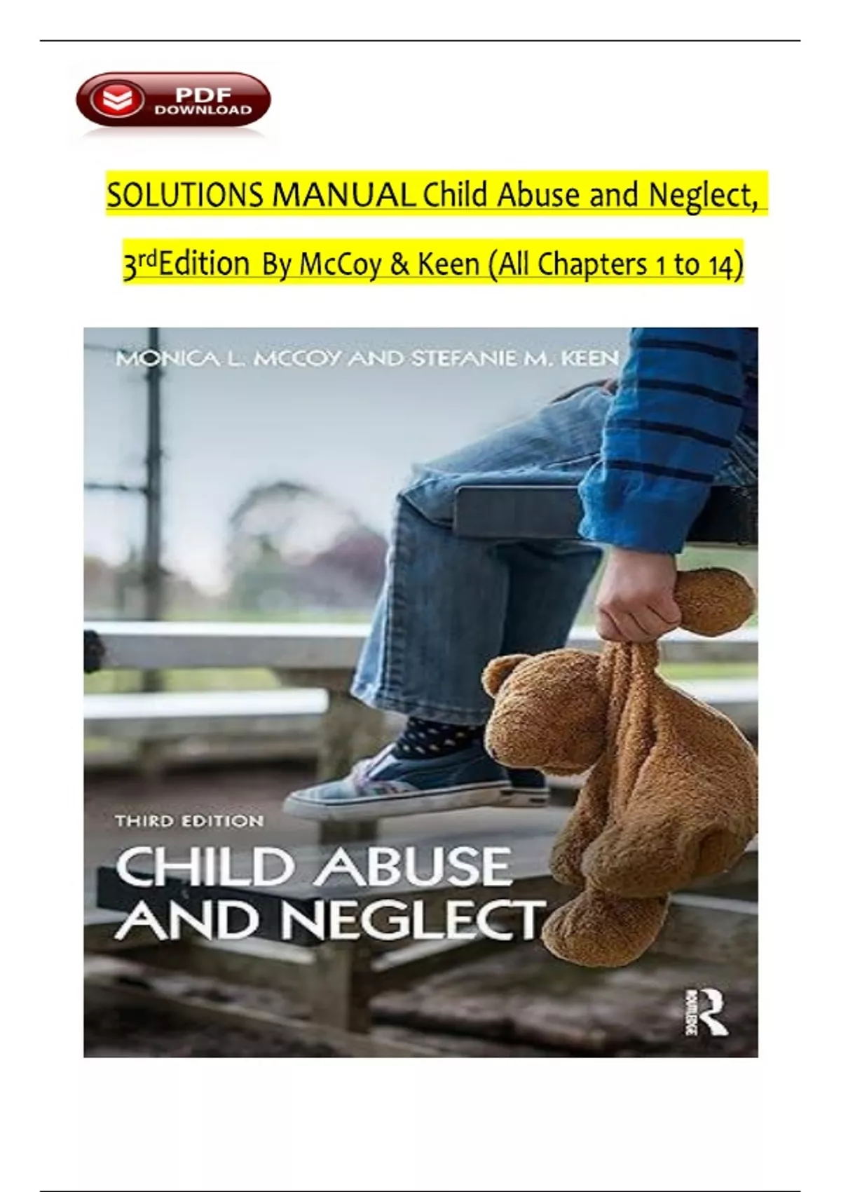 Solution Manual - Child Abuse and Neglect, 3rd Edition by McCoy & Keen ...