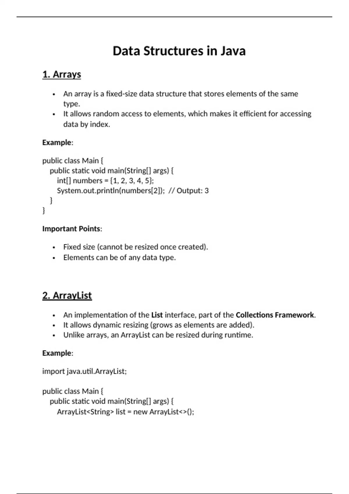 Error Handling in Java: A Complete Guide with Examples - COMPUTER SCIENCE - Stuvia US