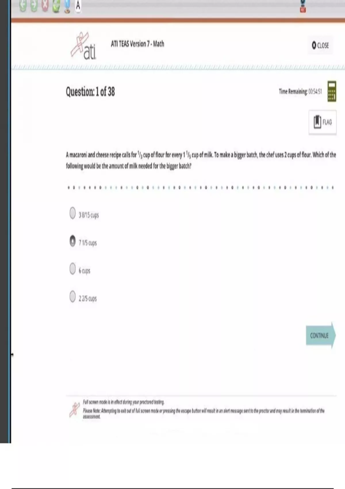 ATI TEAS VERSION 7 MATH REAL EXAM 2024 - Science/Math - Stuvia US