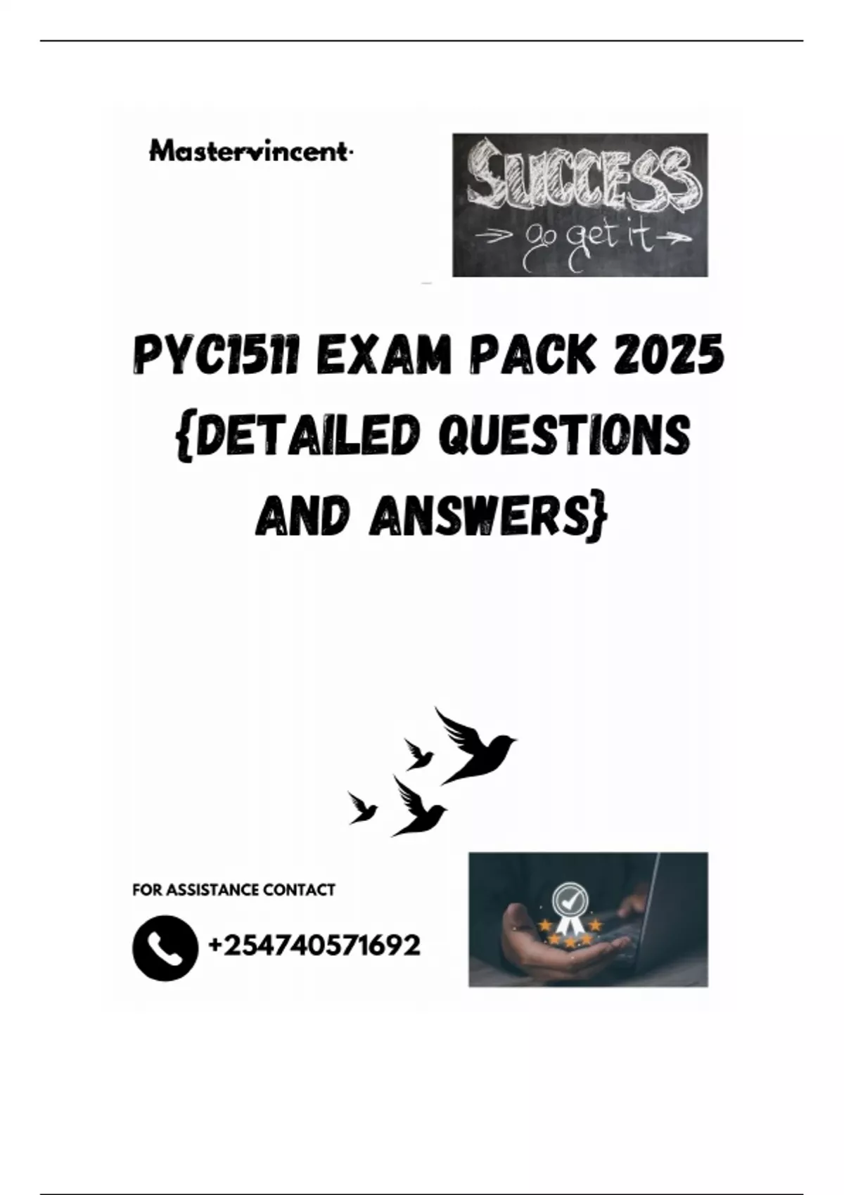 PYC1511 EXAM PACK 2025 {DETAILED QUESTIONS AND ANSWERS} - PYC1511 ...