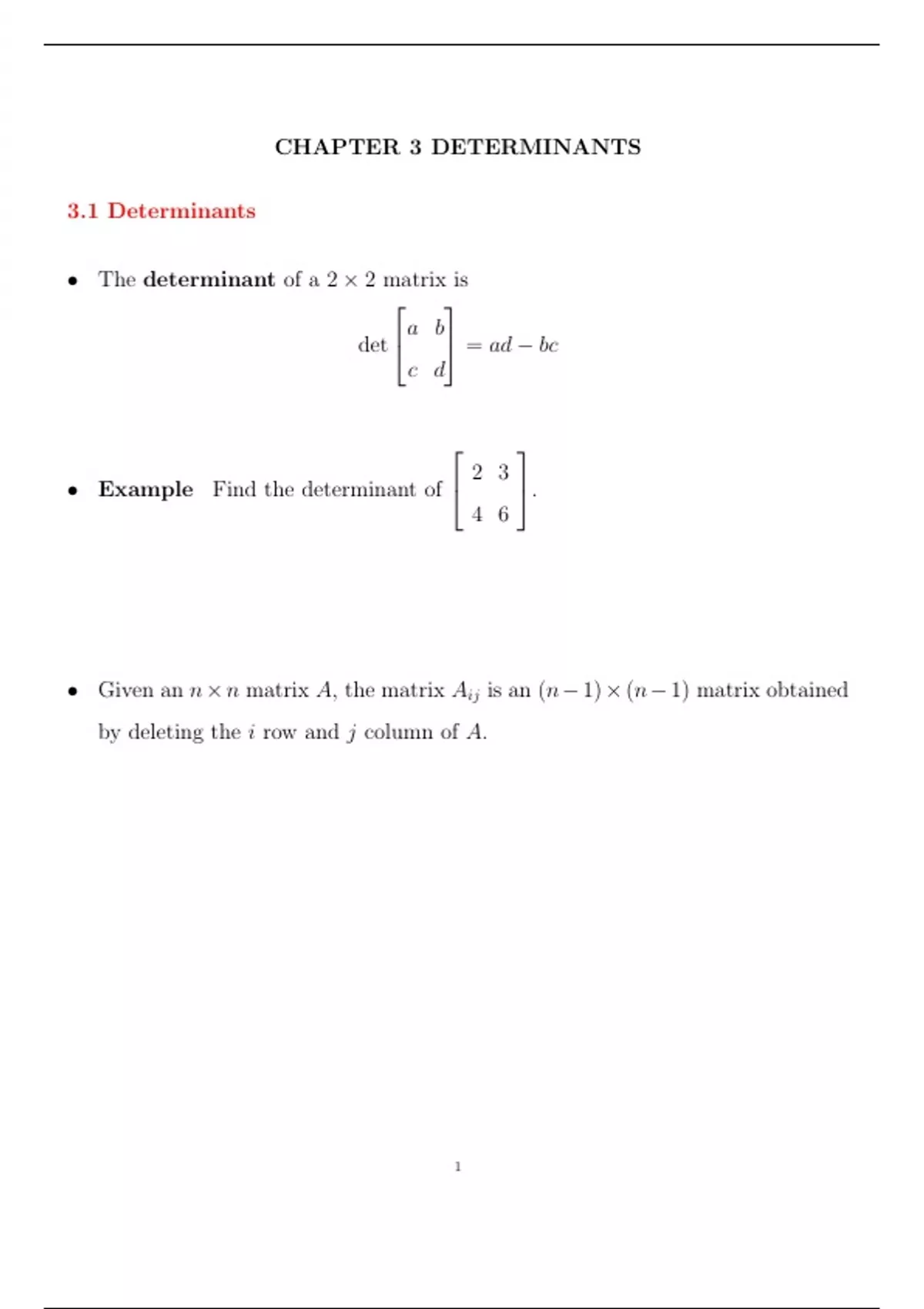 Summary linear algebra (notes, exercises, correction) - BSC121 - Stuvia US