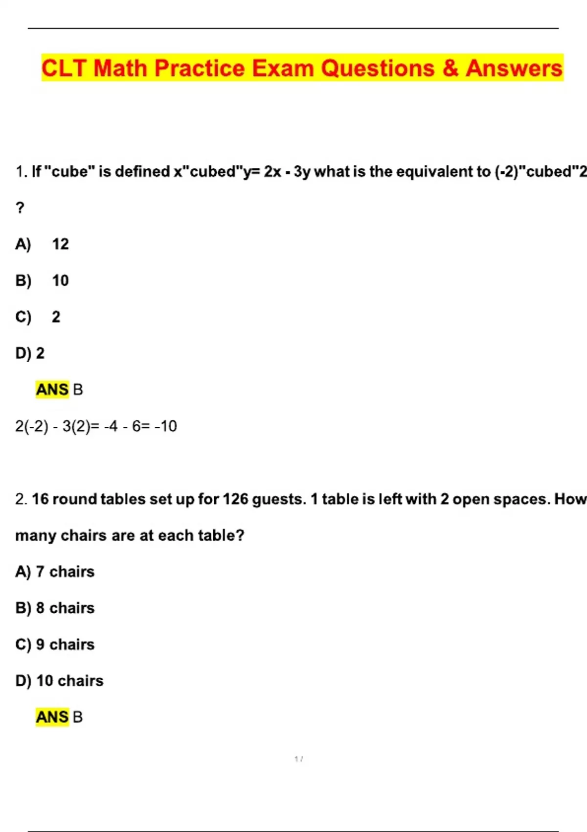 CLT Certified Logistics Technician Exams BUNDLED CLT LANA EXAM / CLT Practice Final Exam / CLT ...