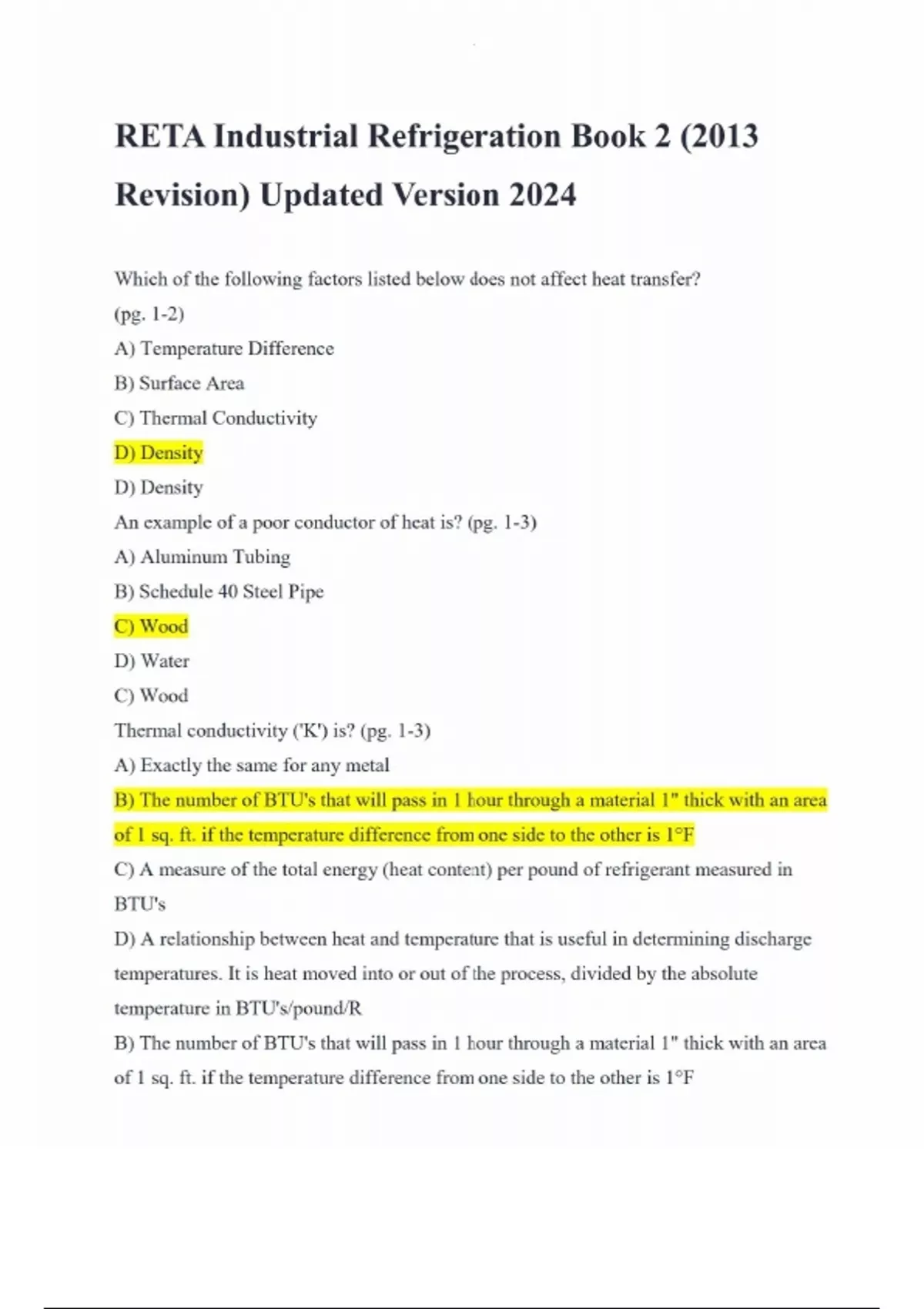 RETA Industrial Refrigeration Book 2 (2013 Revision) Updated Version ...