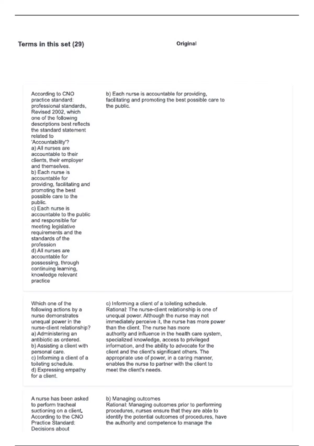 CNO Jurisprudence exam Questions with Verified answers, 2025 solutions ...