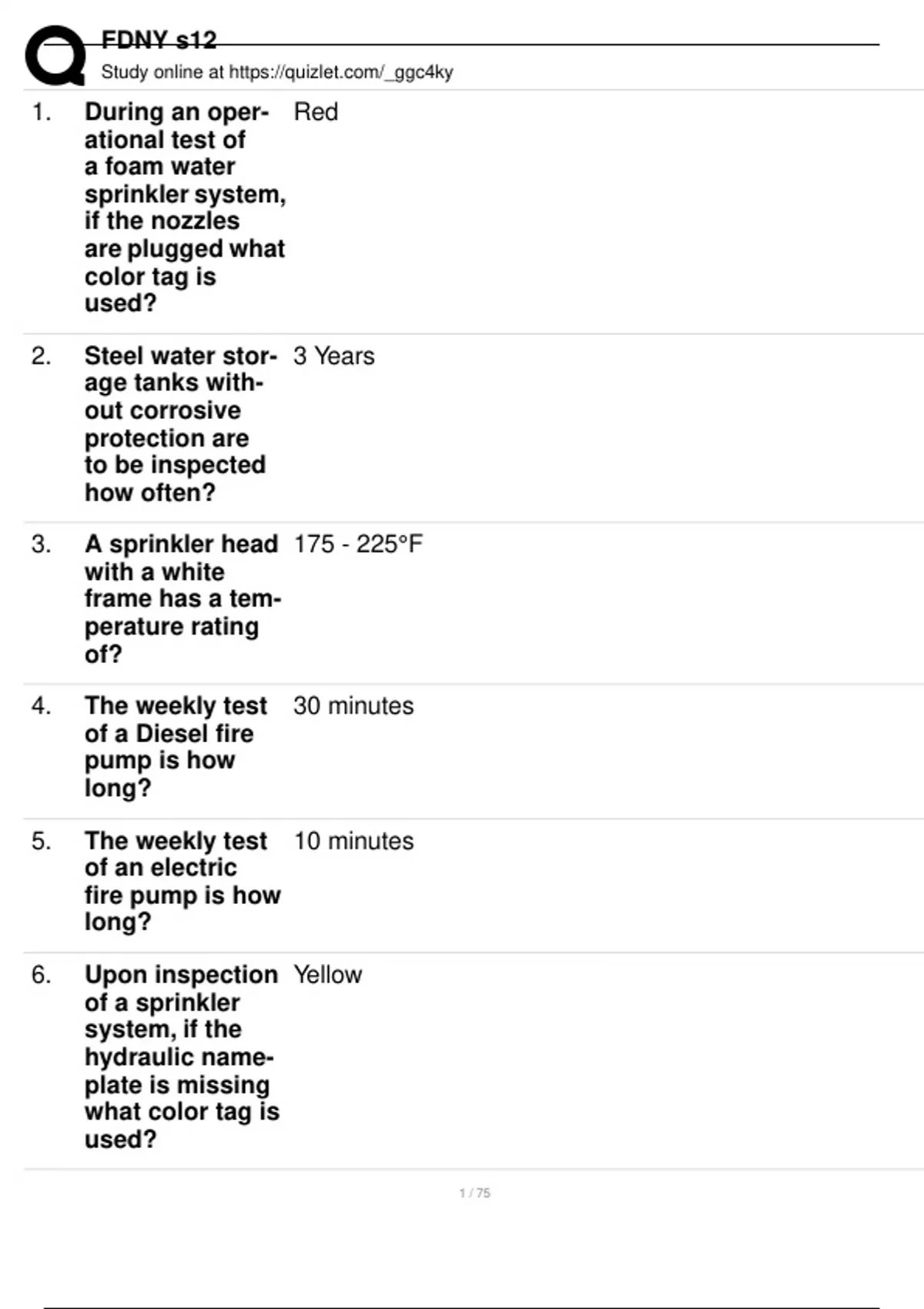 S12 FDNY Exam (Latest 2024 / 2025 Update) Questions and Verified ...