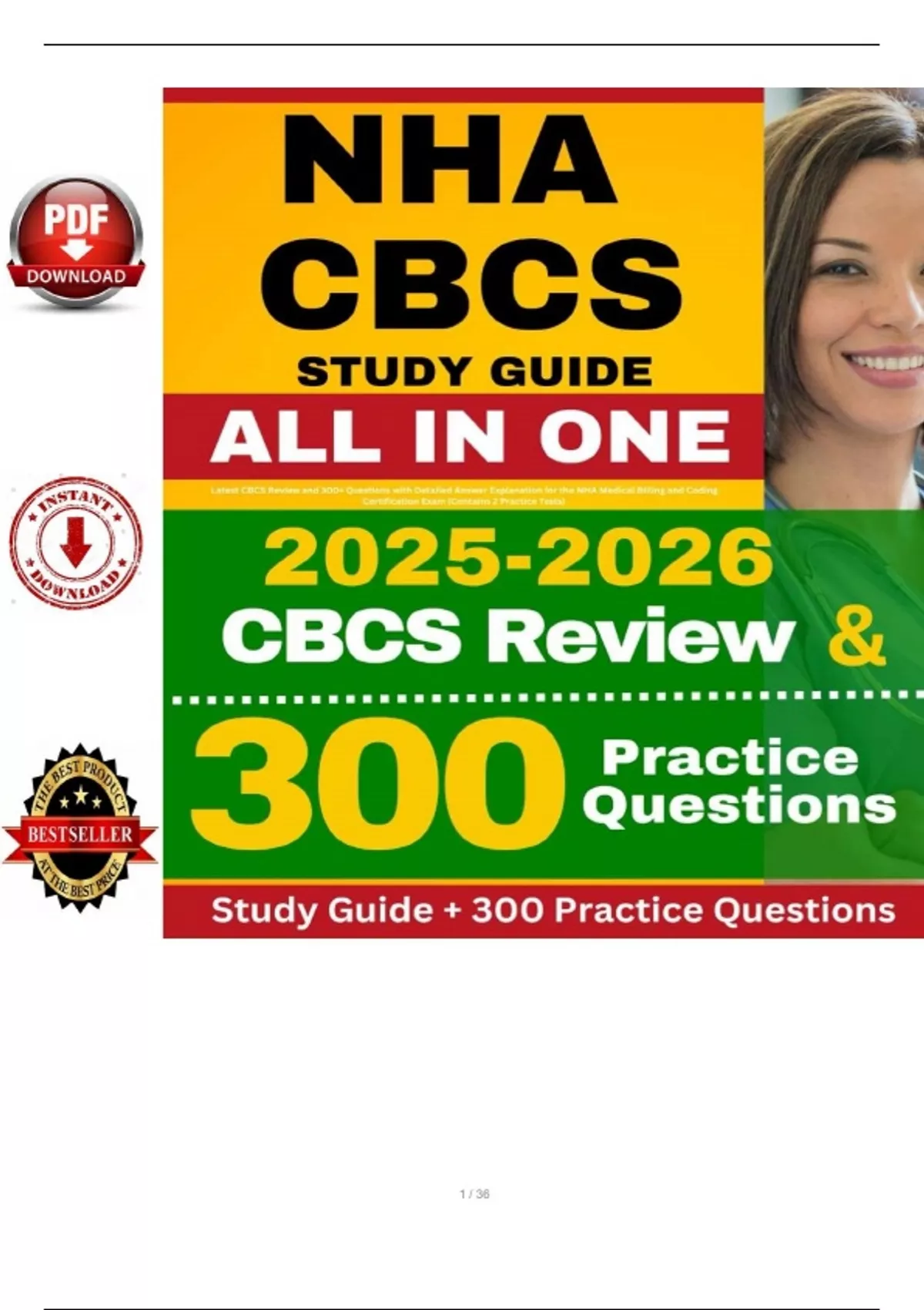 NHA CBCS Exam Study Guide with 300+ Practice Qs & Ans to Pass the Exam ...
