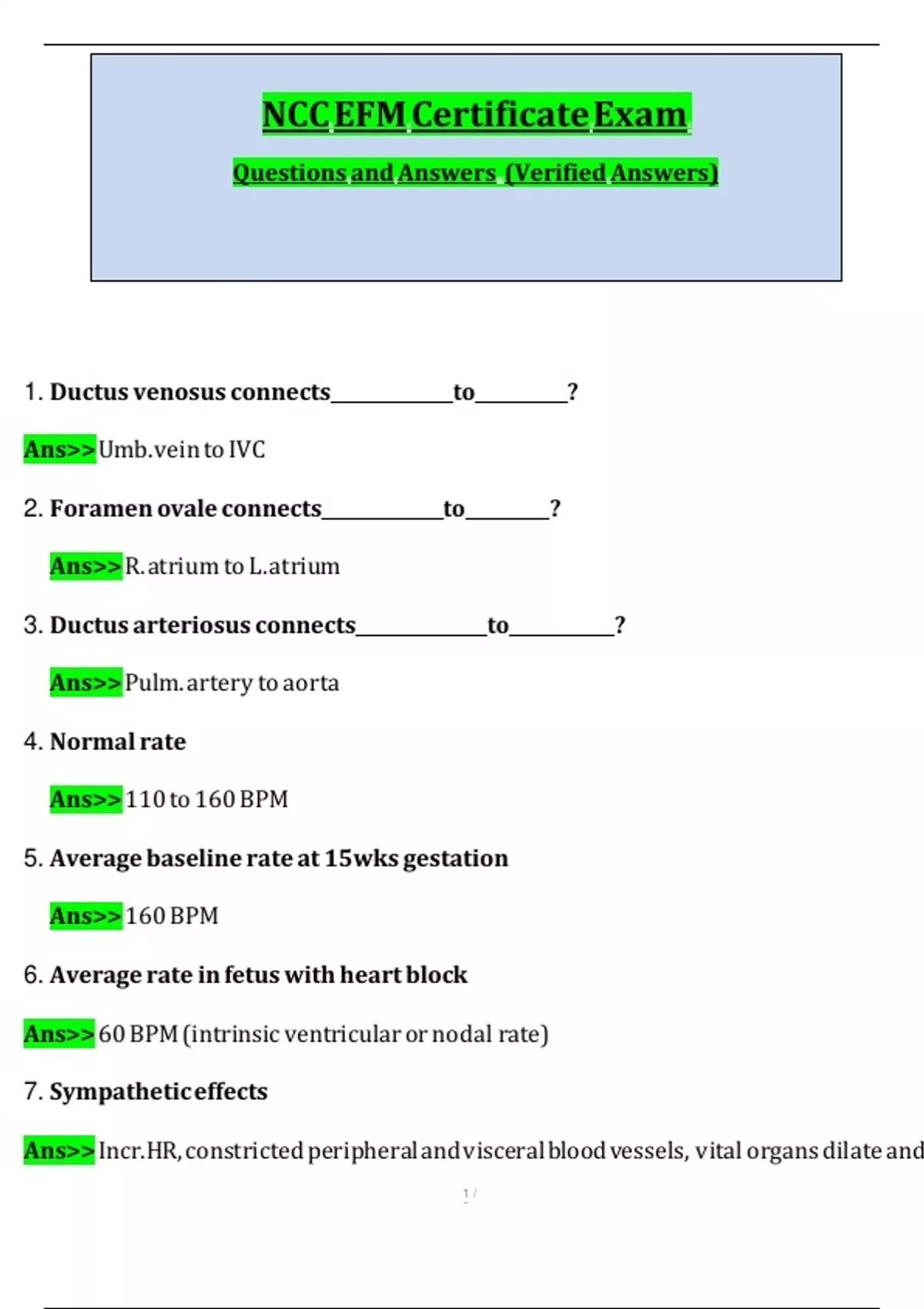NCC EFM Certificate Exam Questions and Answers Latest 2025/2026 ...