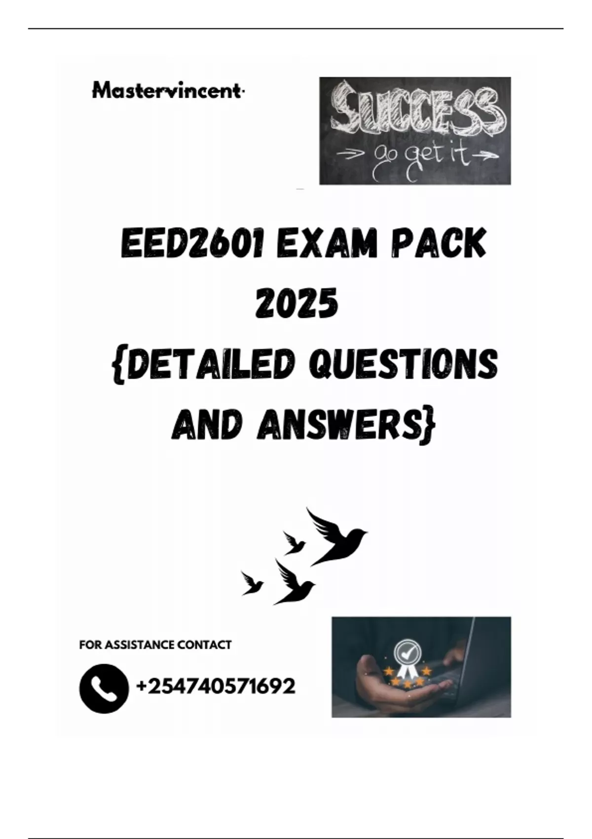 EED2601 EXAM PACK 2025 {DETAILED QUESTIONS AND ANSWERS} - EED2601 ...