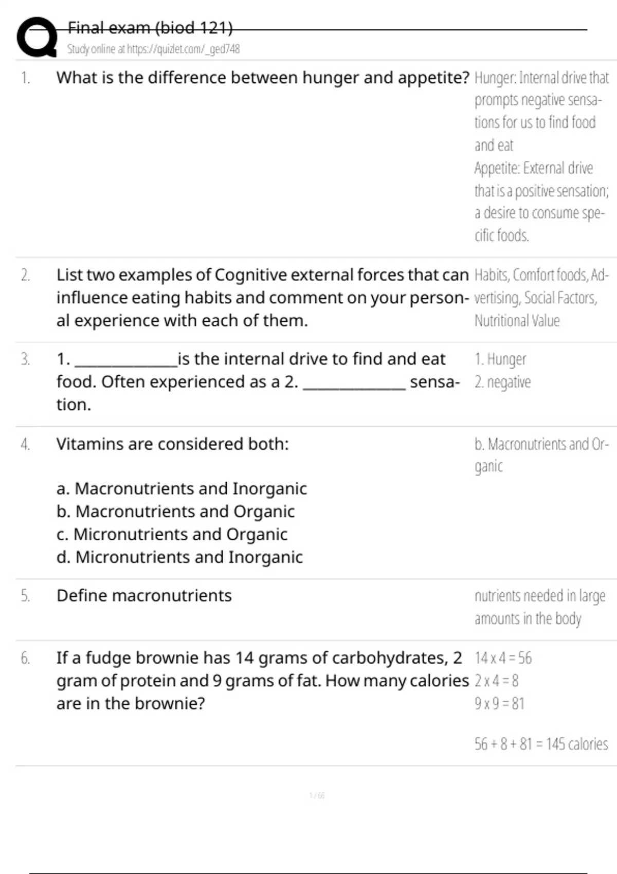 UPDATED: Final exam (biod 121)2025 Update |QUESTIONS AND VERIFIED ...