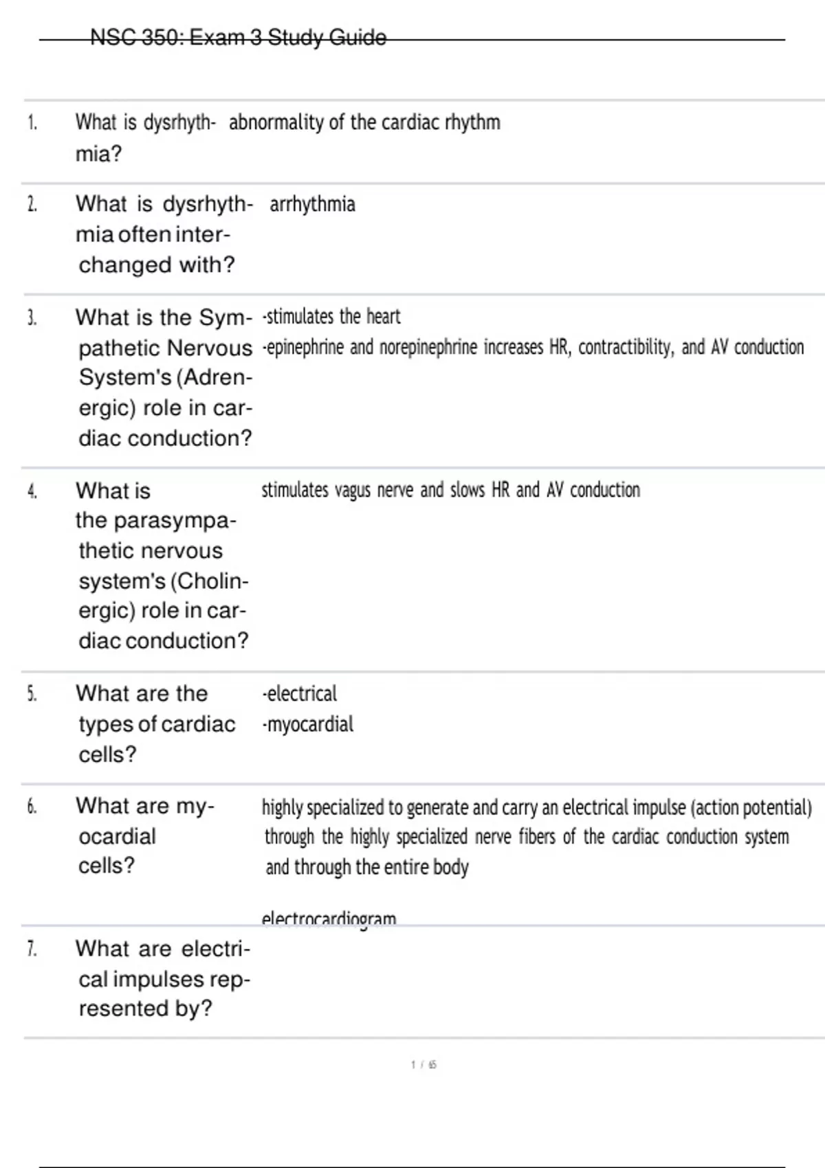 NSC 350 Exam 3 Questions with complete solutions 2025. - NSC 350 ...