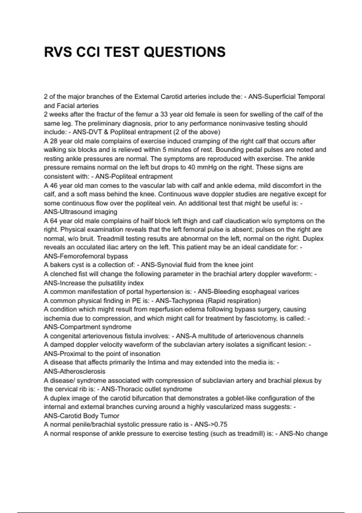 RVS CCI TEST QUESTIONS NEWEST 2025/2026 ACTUAL EXAM COMPLETE QUESTIONS ...