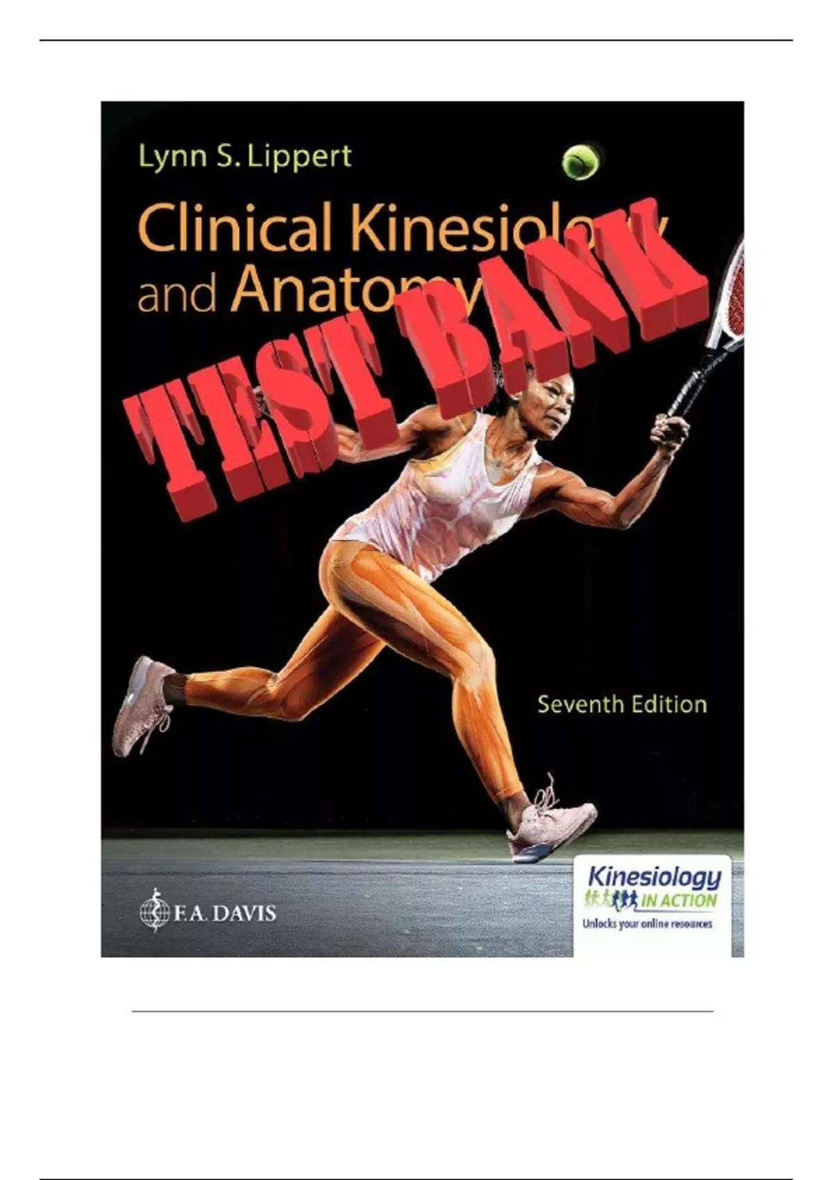 Test Bank for Clinical Kinesiology and Anatomy, 7th Edition by Lynn S ...