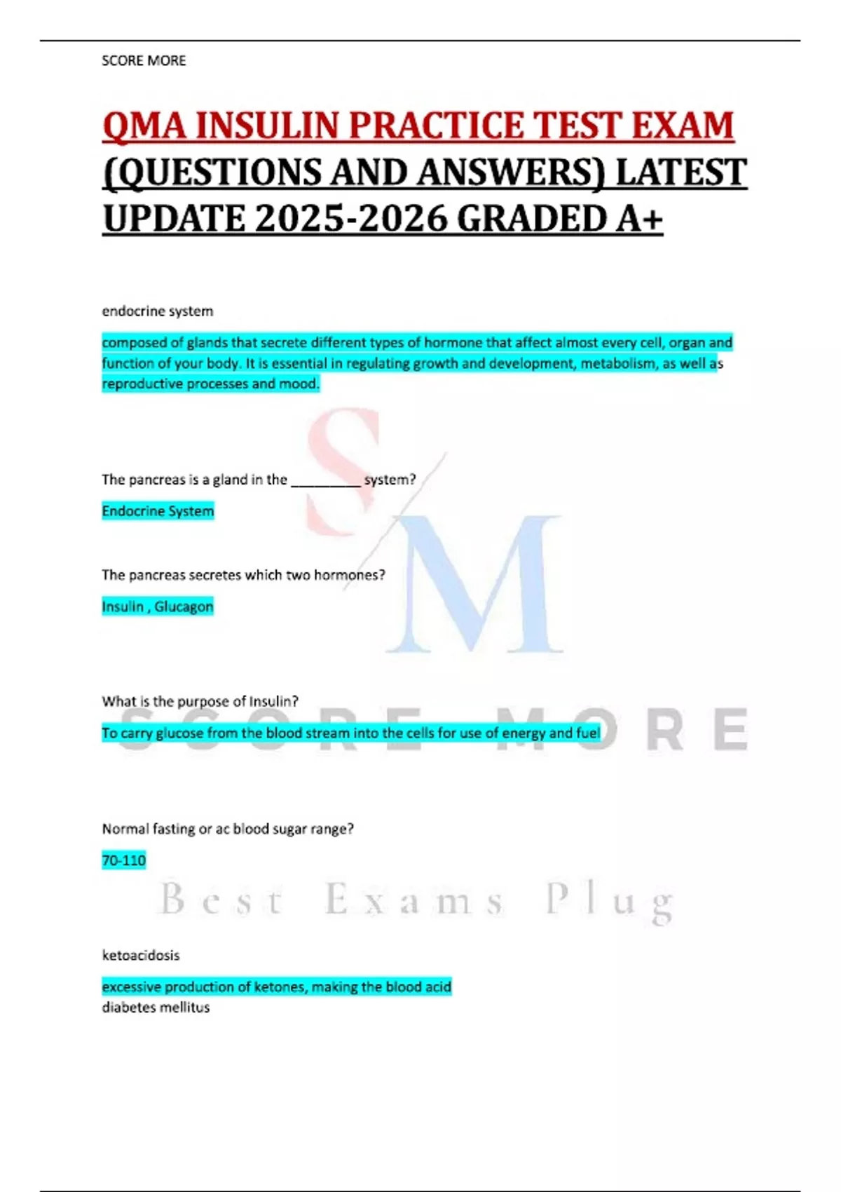 RASMUSSEN COLLEGE MDC 1 EXAM 2 QUESTIONS AND ANSWERS LATEST UPDATE ...