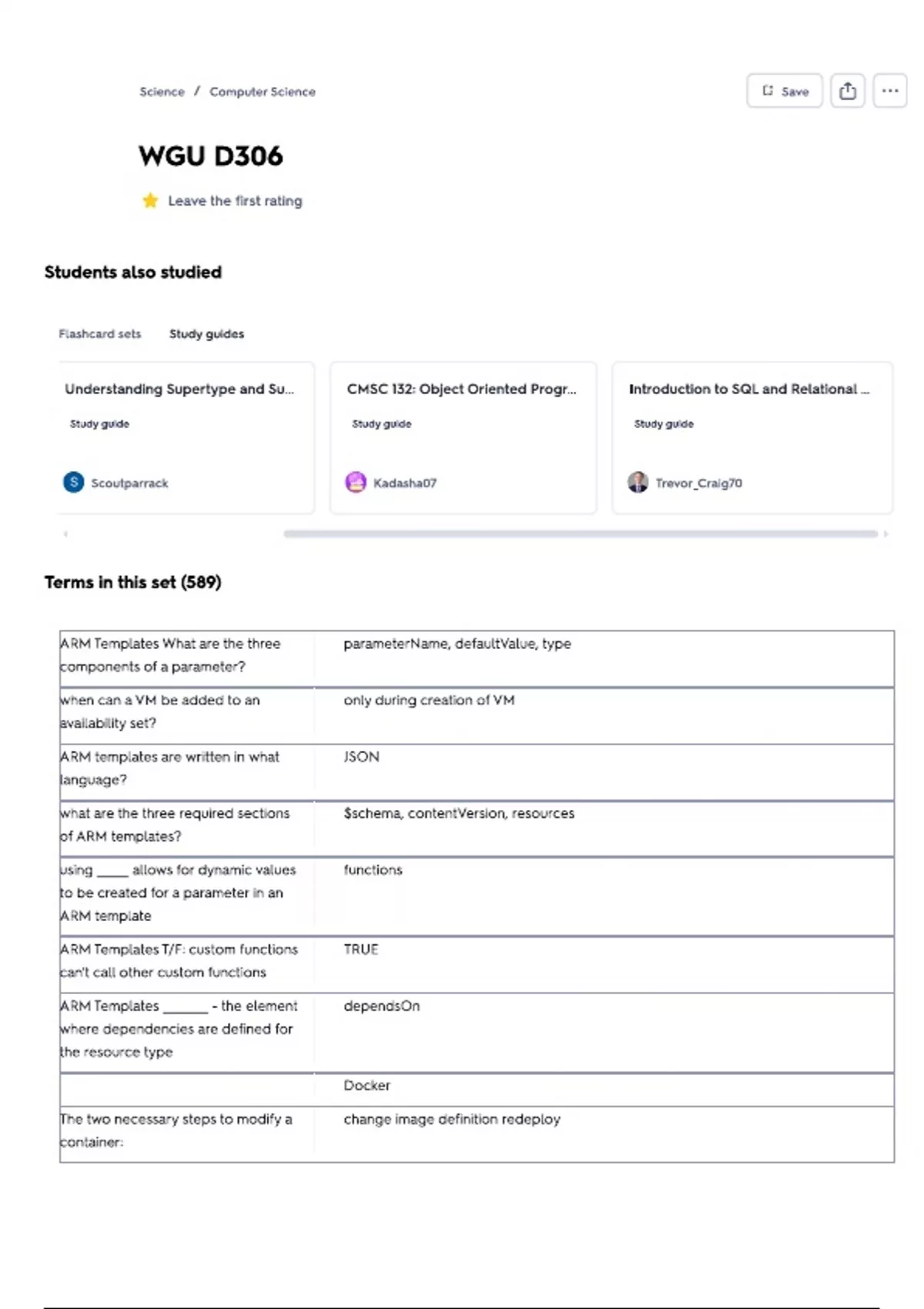 WGU D306/ AZURE DEVELOPER ASSOCIATE OBJECTIVE ASSESSMENT LATEST 2025 ...
