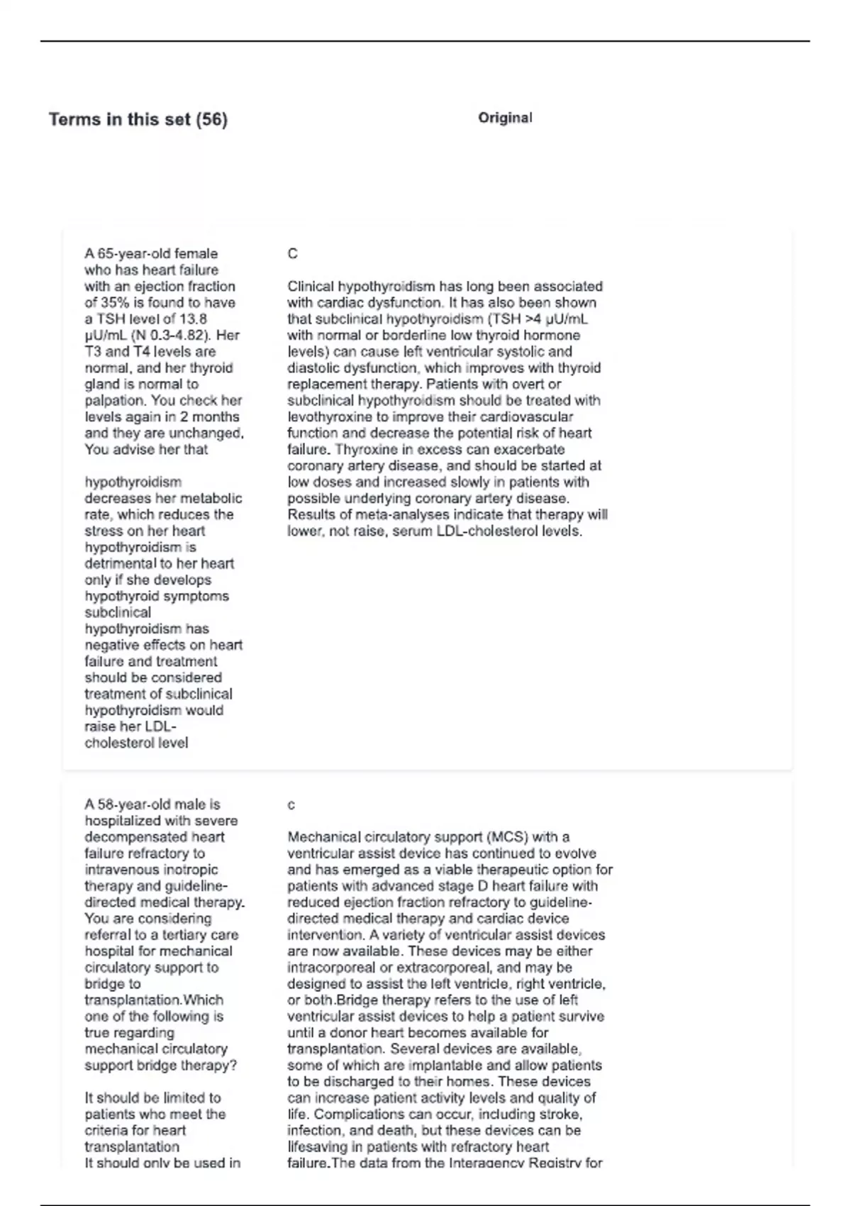 ABFM HEART DISEASE STUDY GUIDE LATEST 2025 UPDATE WITH COMPLETE ...
