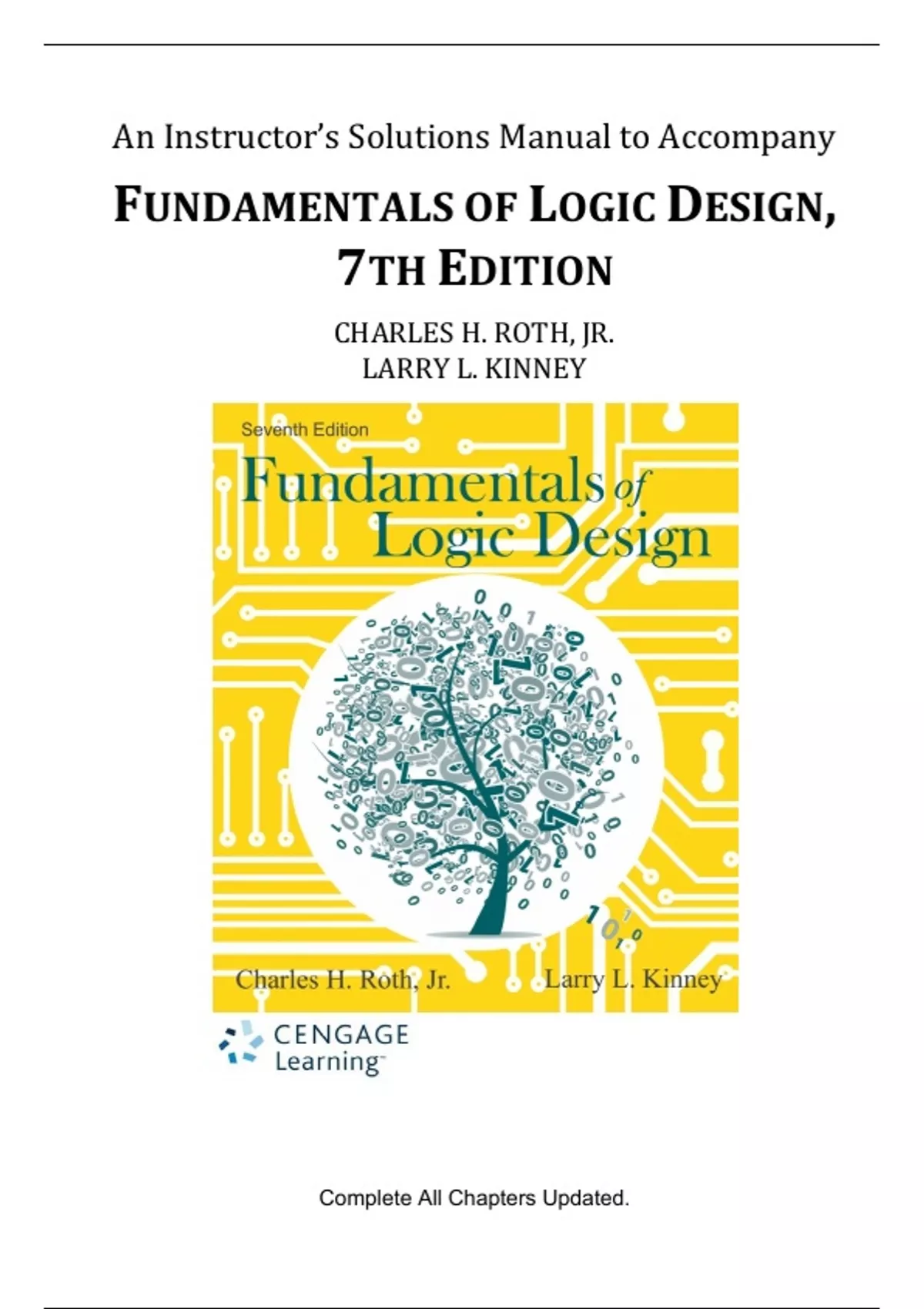 Summary An Instructor’s Solutions Manual to Accompany FUNDAMENTALS OF ...