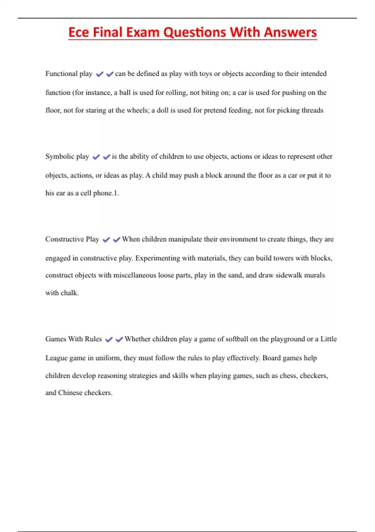 Ece Final Exam Questions With Answers - ECE - Stuvia US