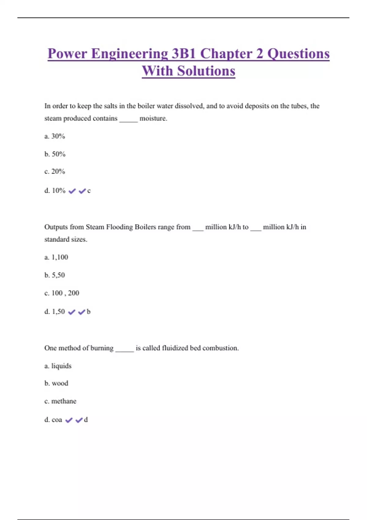 Power Engineering 3B1 Chapter 2 Questions With Solutions - Power ...