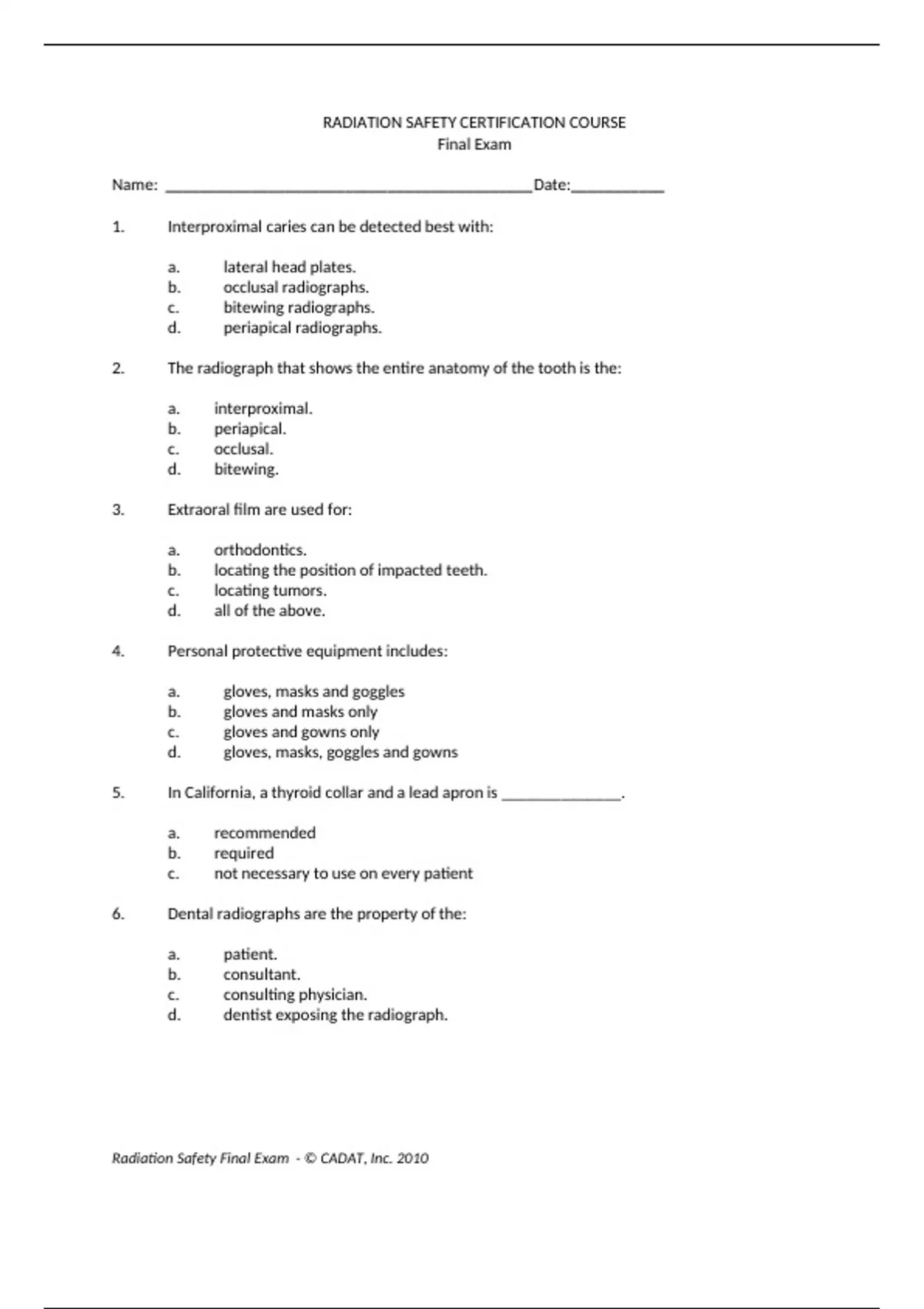 2025 California RDA written Exam with Answers graded A+ - Registered ...