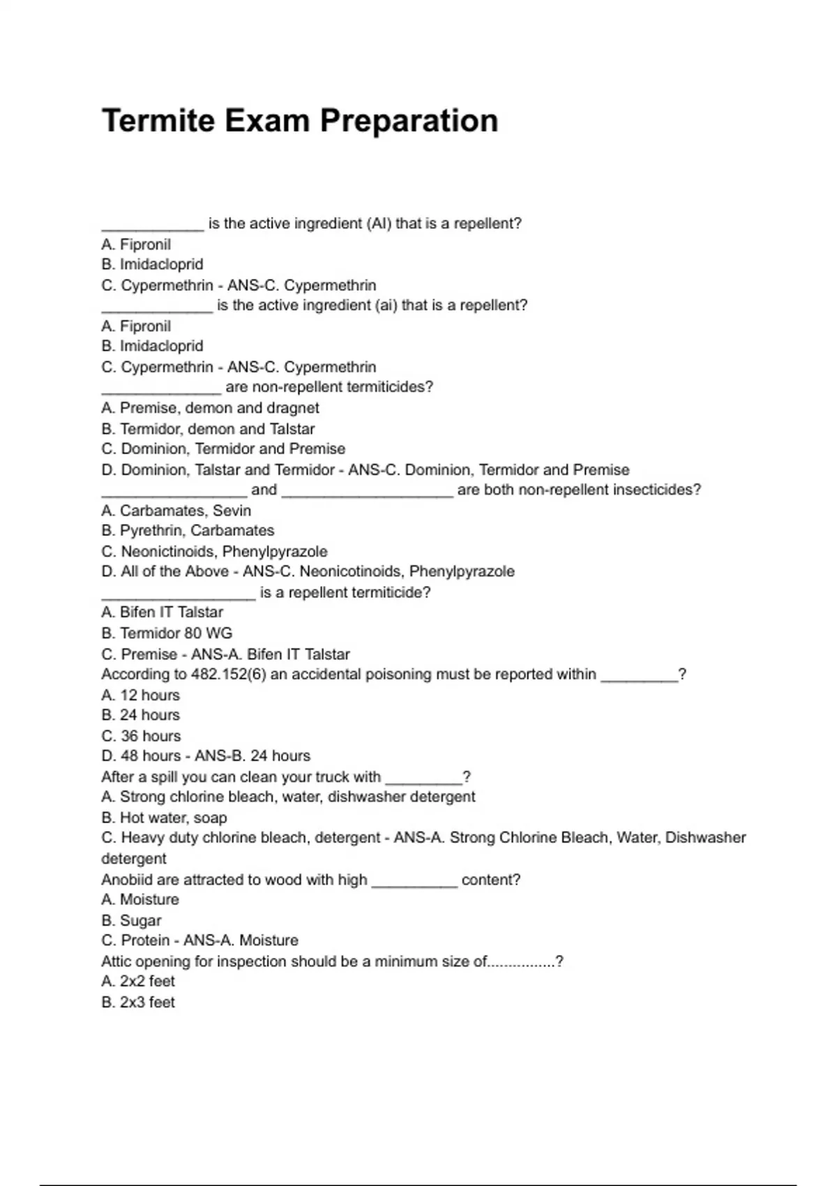 US EPA Model Lead Inspector LATEST Final Exams New Update 2025/2026 ...