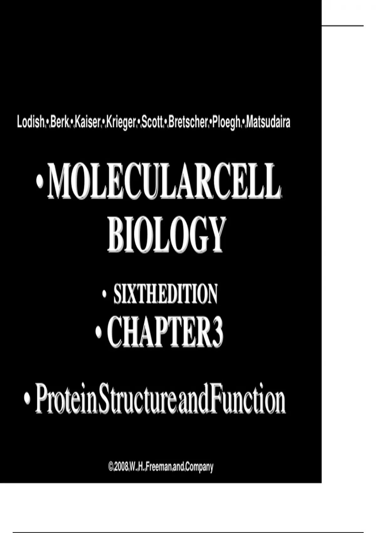 Test Bank for Molecular Biology of the Cell, 7th Edition by Bruce ...